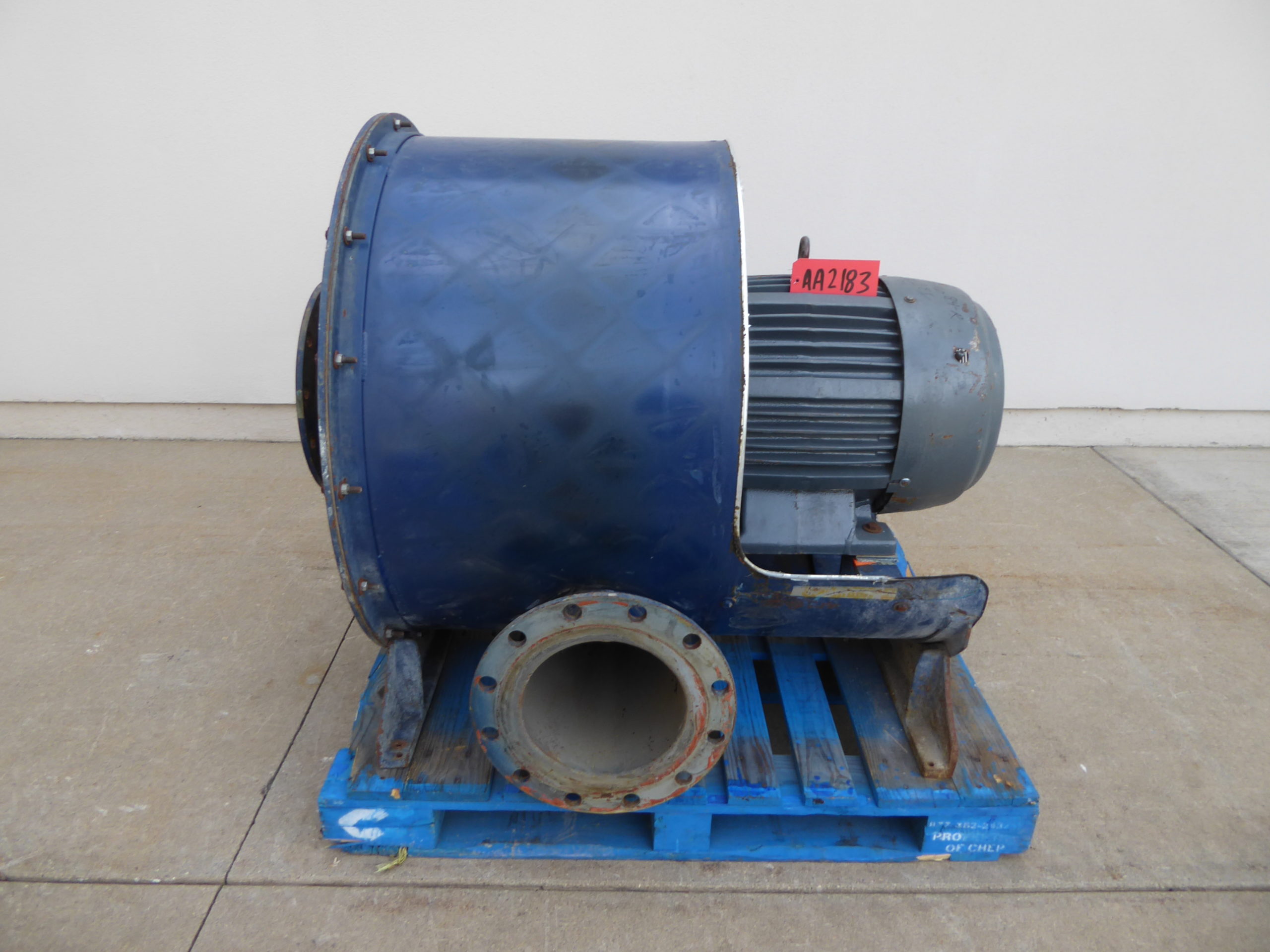 Used Agitation Blower - Spencer 60 HP Carbon Steel Air Agitation Blower ...