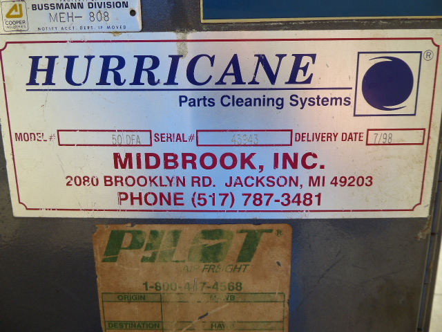 Used - Midbrook Hurricane Rotary Dryer M2567-Misc. Equipment - Lanco ...
