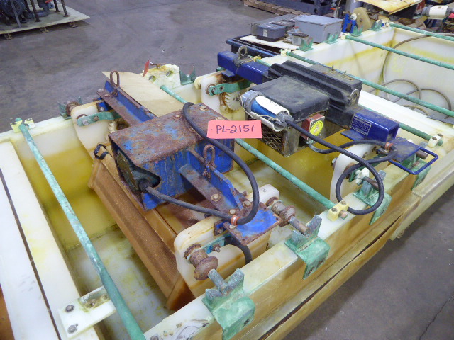 Used Plating Line - Hardwood 8 Station Manual Barrel Plating Line ...