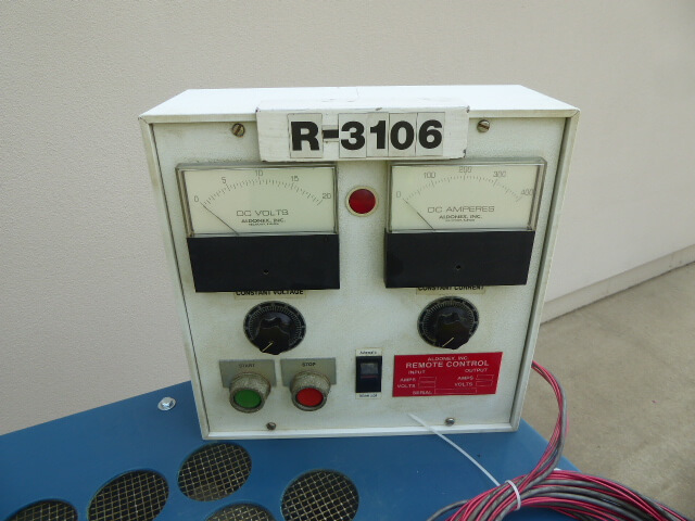 400 Amp Aldonex 18 Volt Rectifier R3106 - Lanco Corporation | Used ...