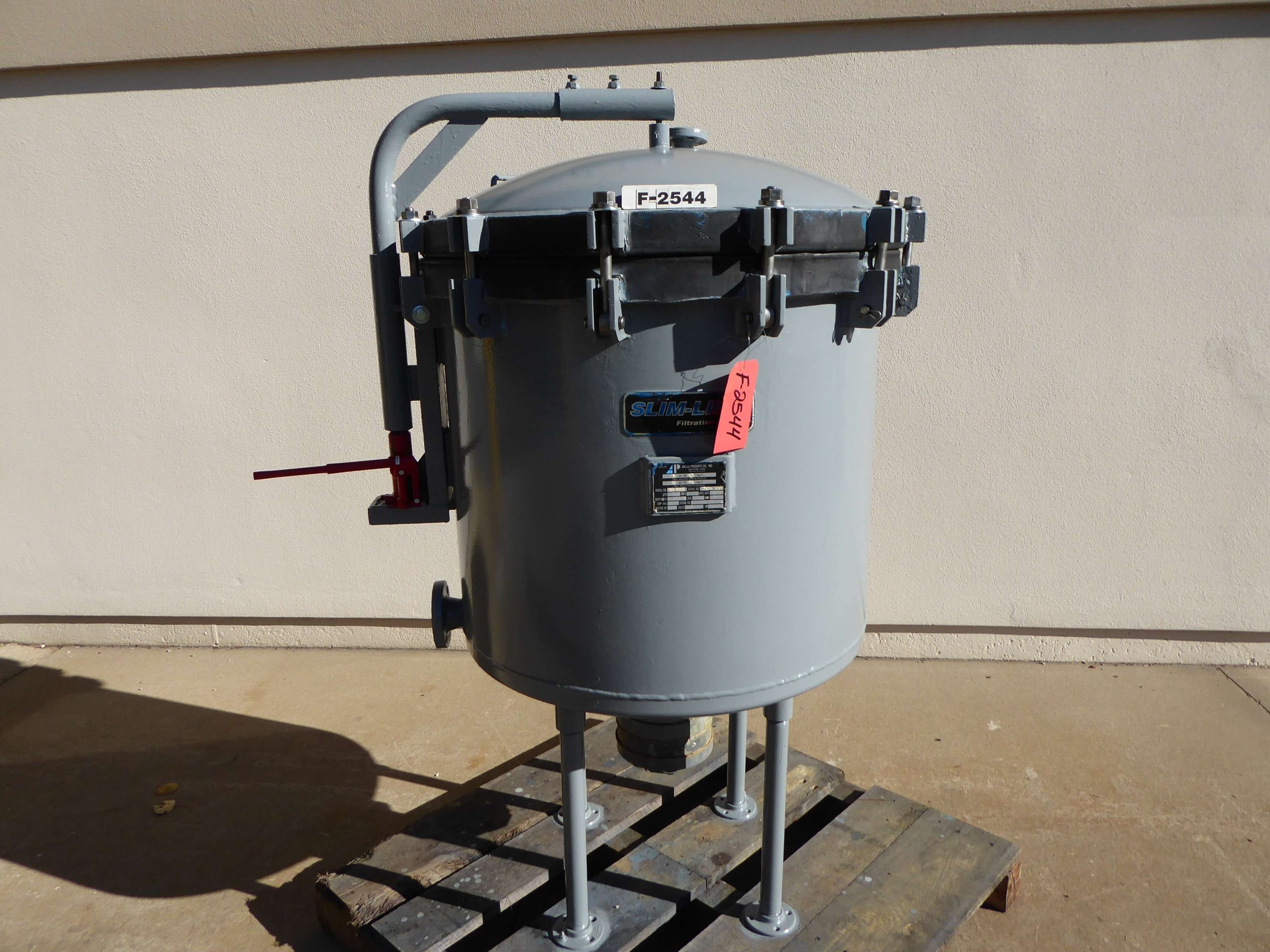 Slim Line 15000 GPH Horizontal Disc Filter F2544 - Lanco Corporation ...