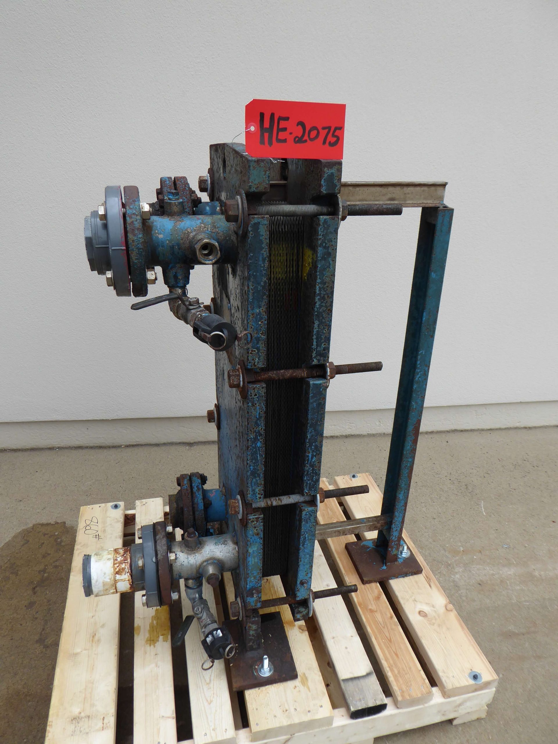 Tranter Stainless Steel Heat Exchanger HE2075 - Lanco Corporation ...