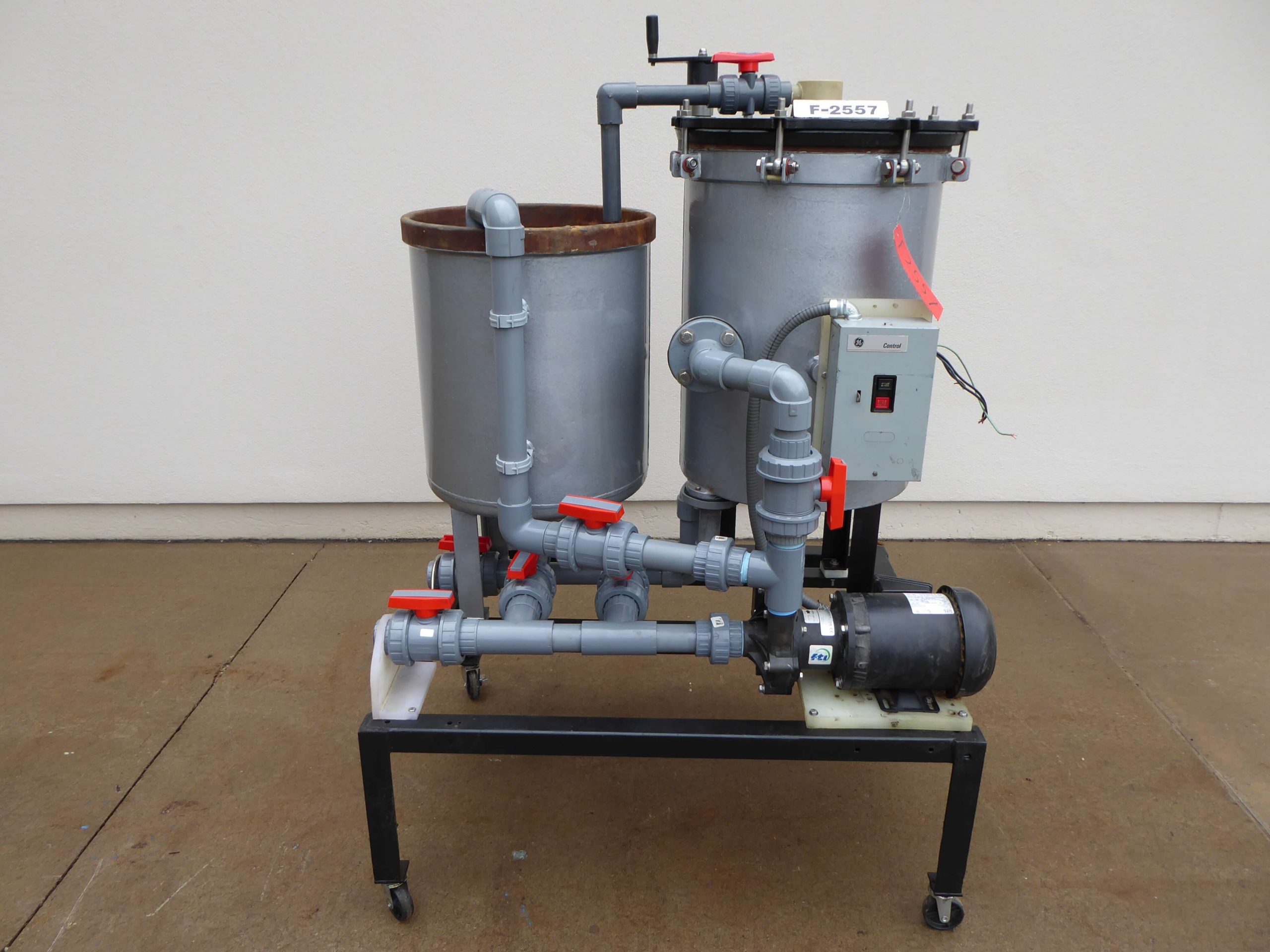 Mefiag 3200 GPH Horizontal Disc Filter F2557 - Lanco Corporation | Used ...