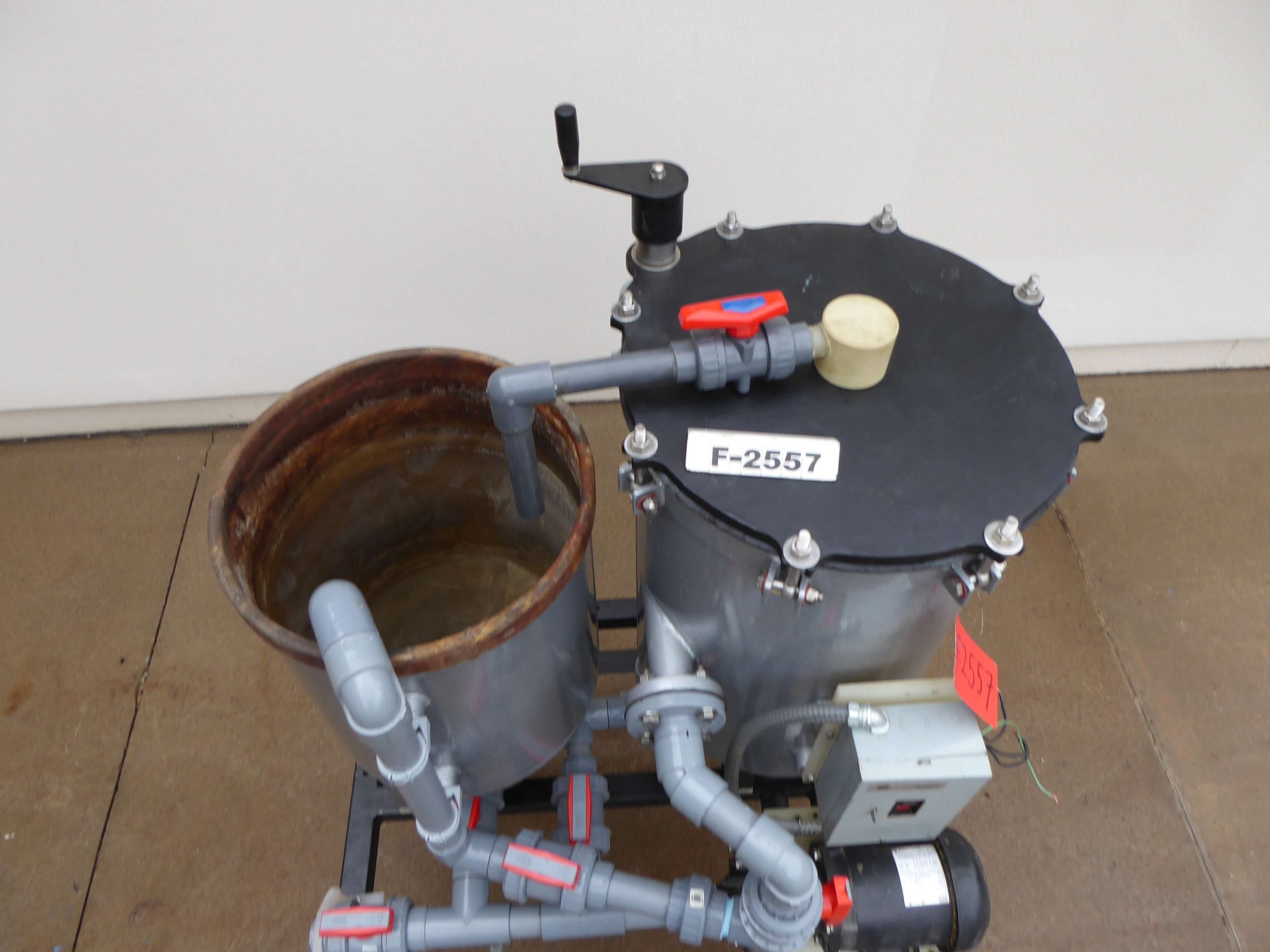 Mefiag 3200 GPH Horizontal Disc Filter F2557 - Lanco Corporation | Used ...