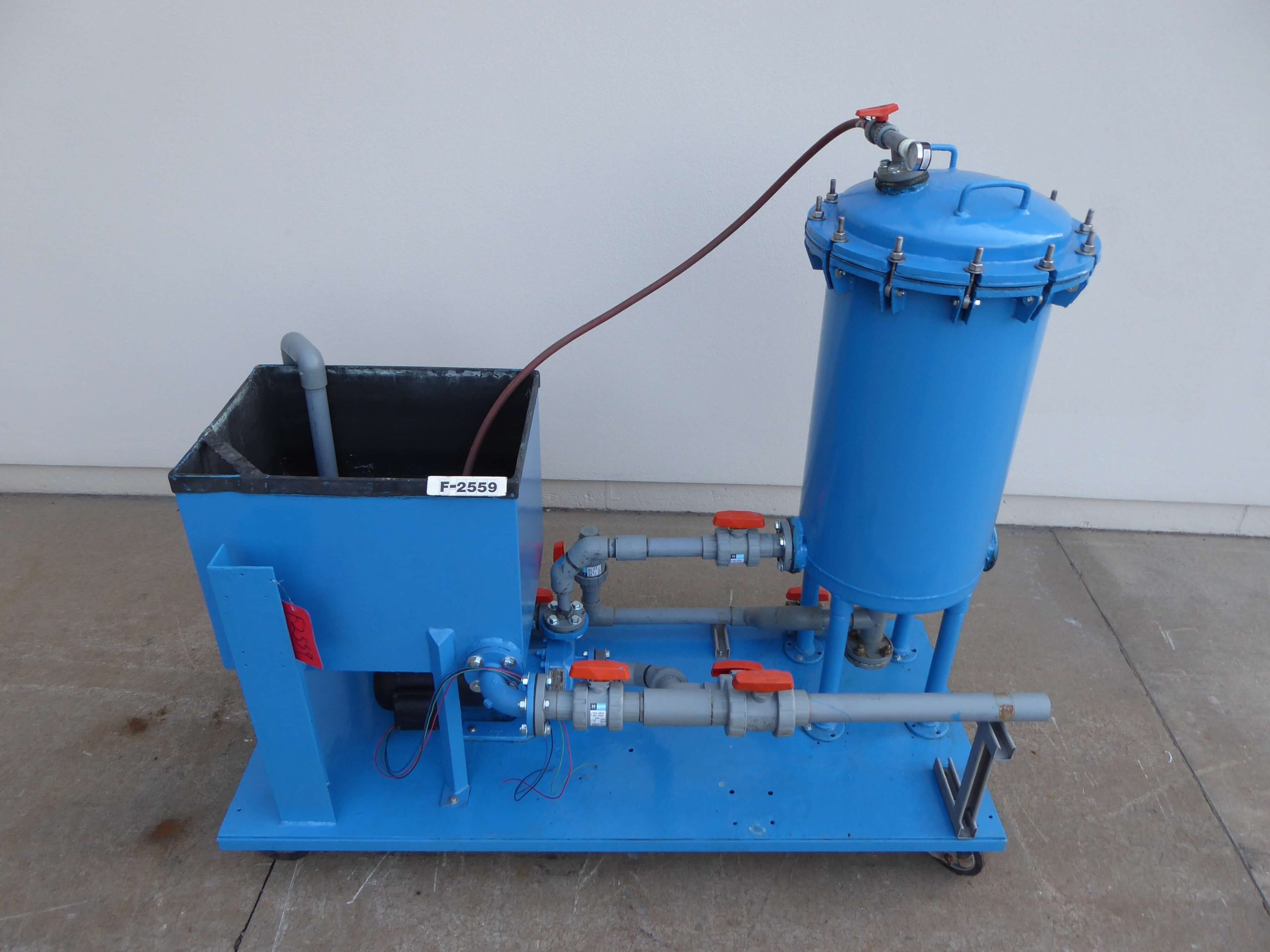 Slim Line 4500 GPH Horizontal Disc Filter F2559 - Lanco Corporation ...