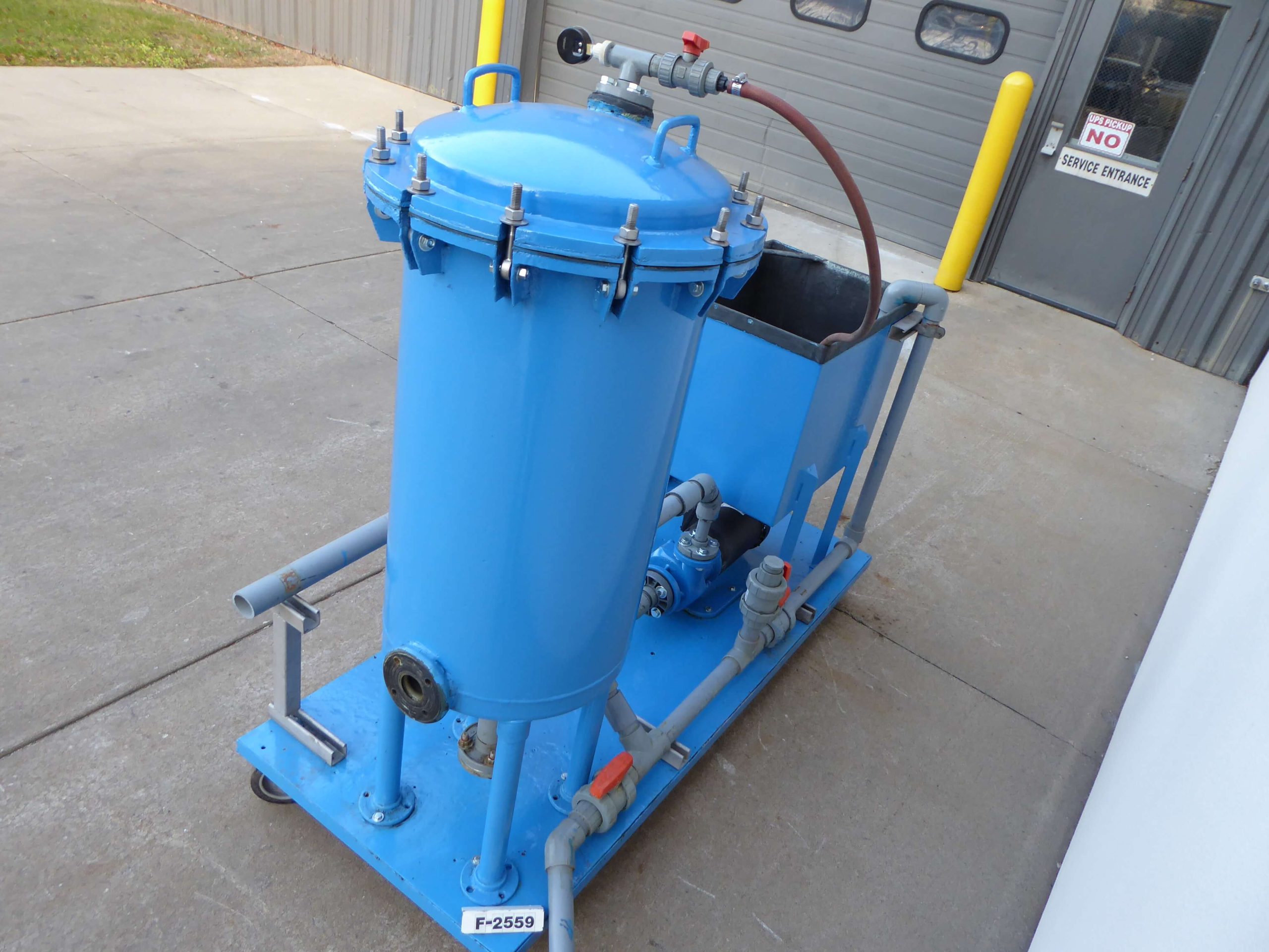 Slim Line 4500 GPH Horizontal Disc Filter F2559 - Lanco Corporation ...