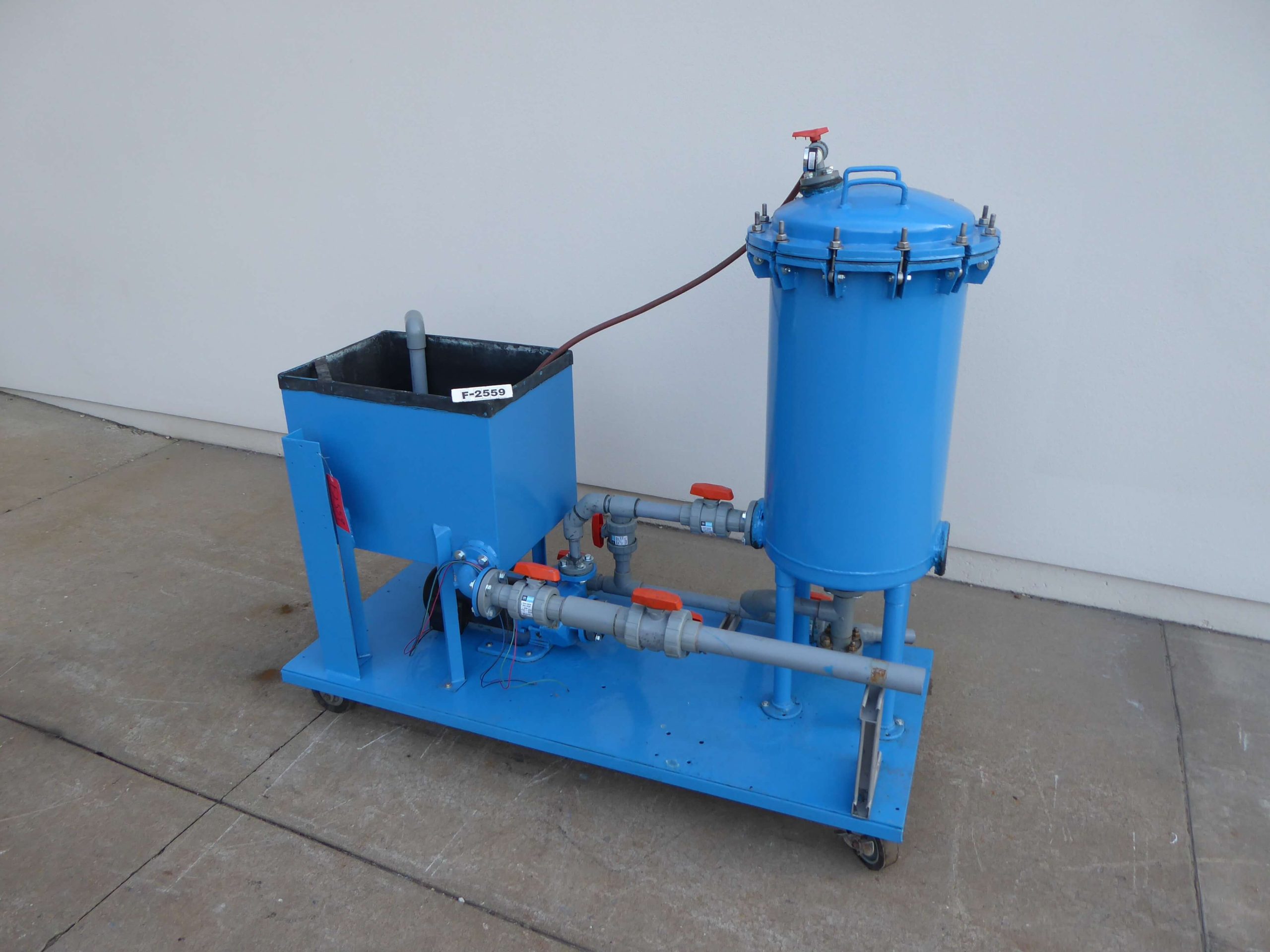 Slim Line 4500 GPH Horizontal Disc Filter F2559 - Lanco Corporation ...