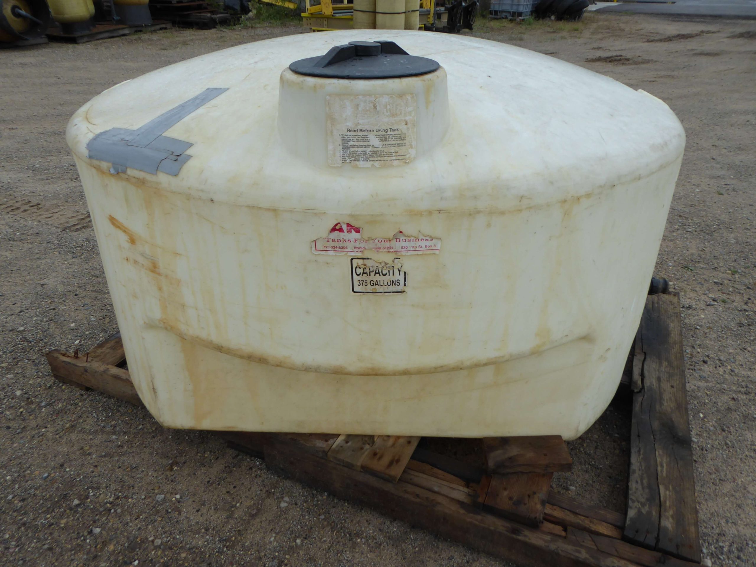 375 Gallon Poly Round Tank CT2819 | Ronatec