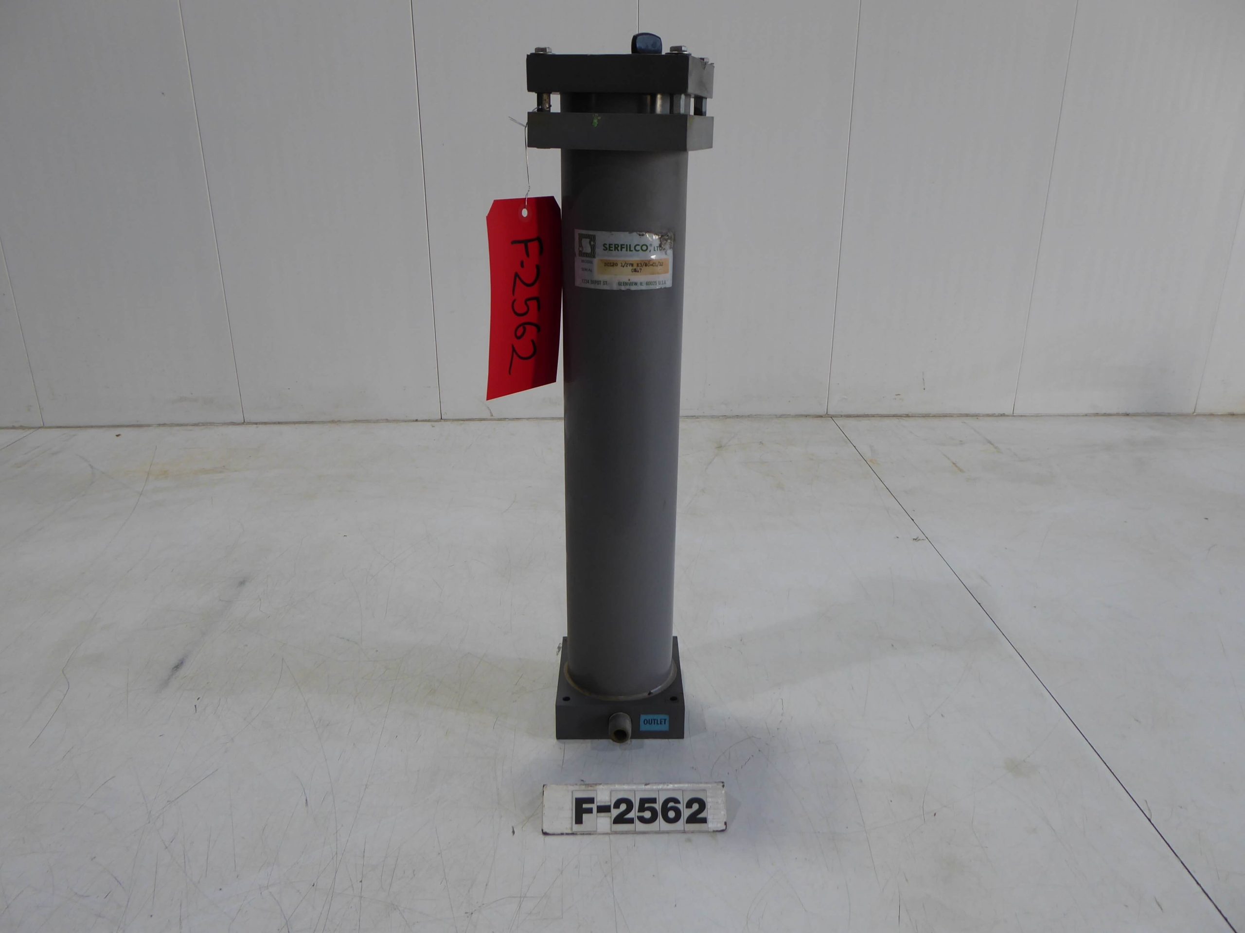 Serfilco Single Cartridge Filter F2562 - Lanco Corporation | Used ...