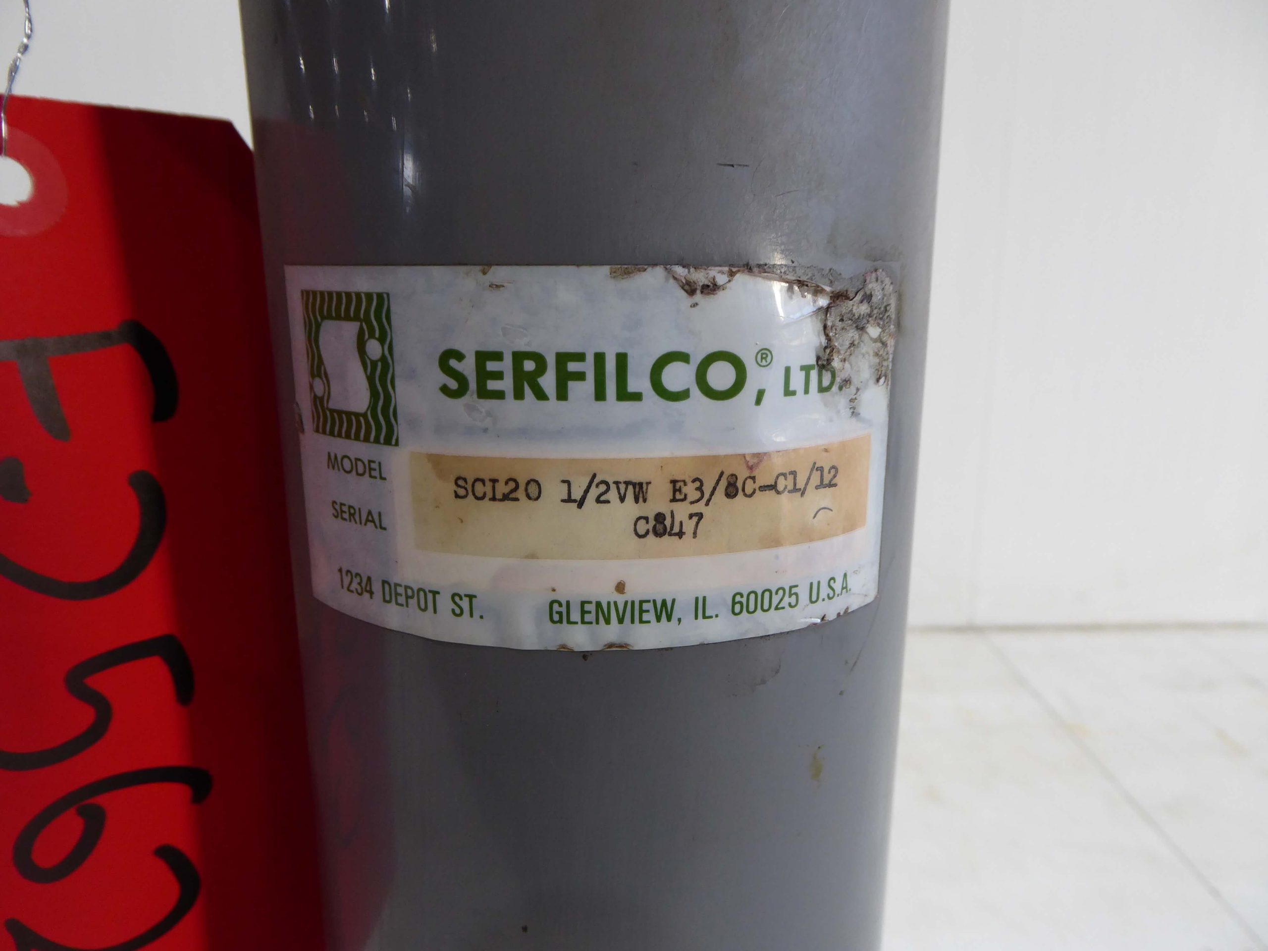 Serfilco Single Cartridge Filter F2562 - Lanco Corporation | Used ...