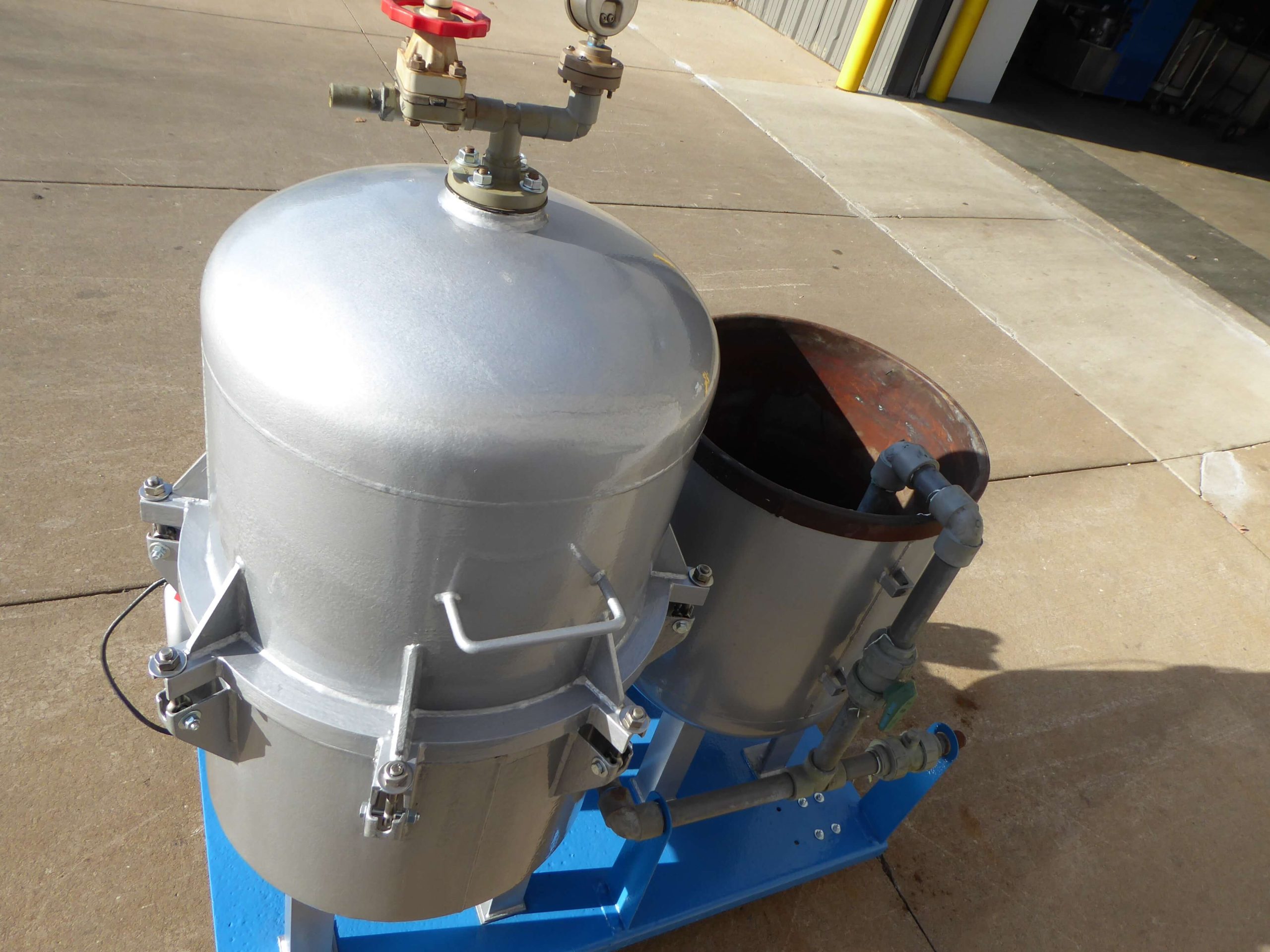 Mefiag 3700 GPH Horizontal Disc Filter F2565 - Lanco Corporation | Used ...