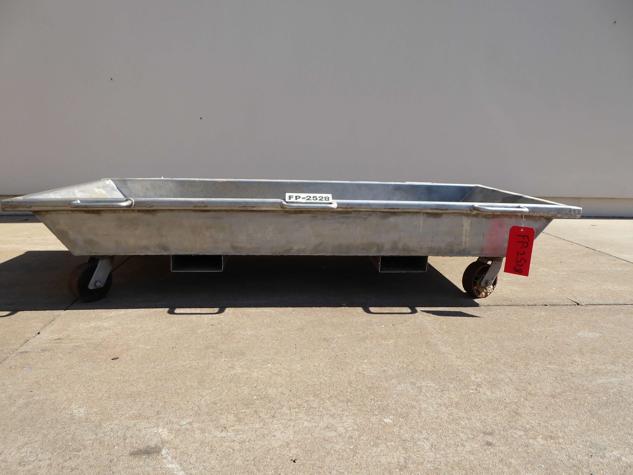 7.5 Cu' 316 Stainless Steel Sludge Hopper FP2528 - Lanco Corporation ...