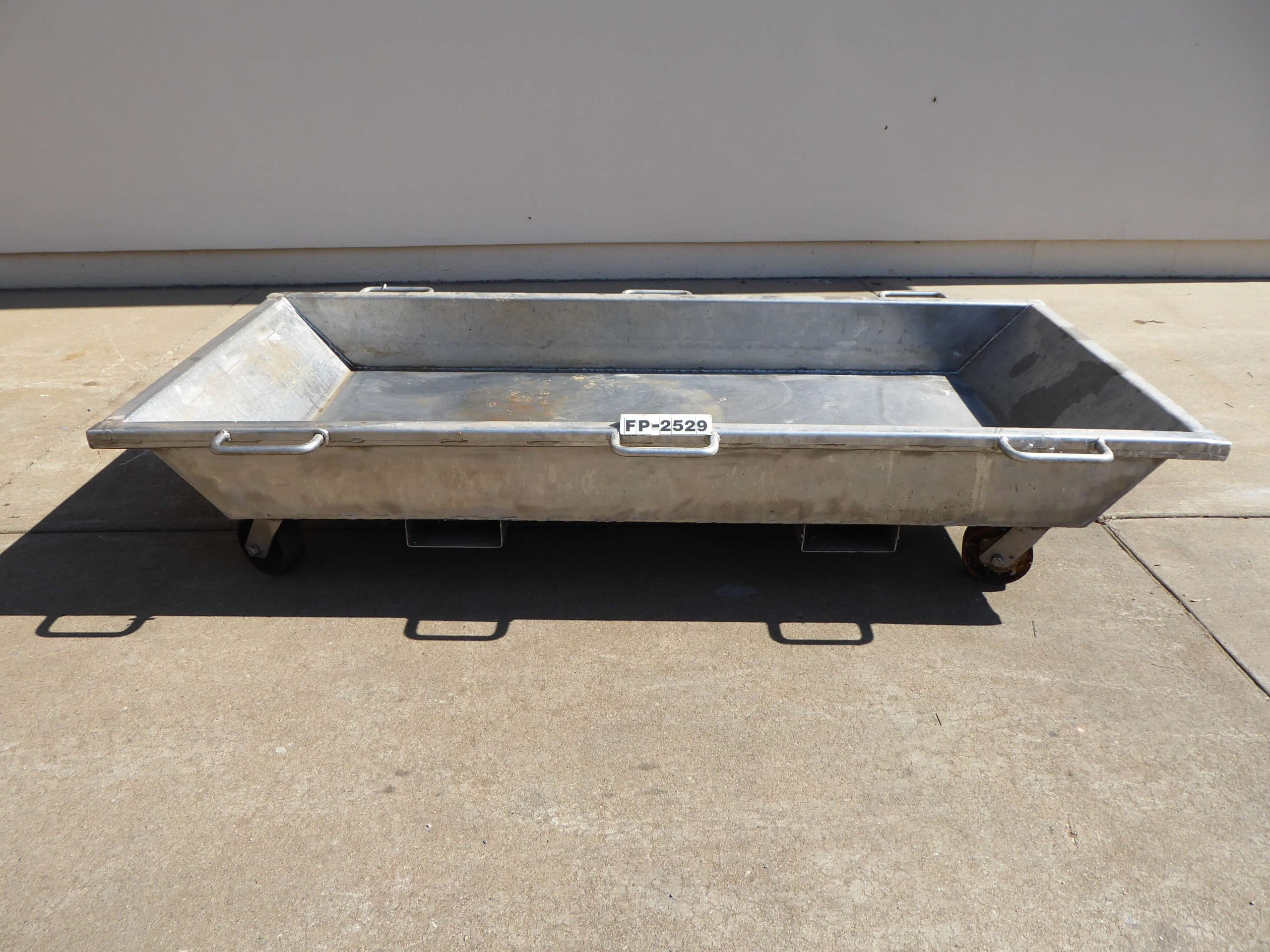 7.5 Cu' 316 Stainless Steel Sludge Hopper FP2529 - Lanco Corporation ...