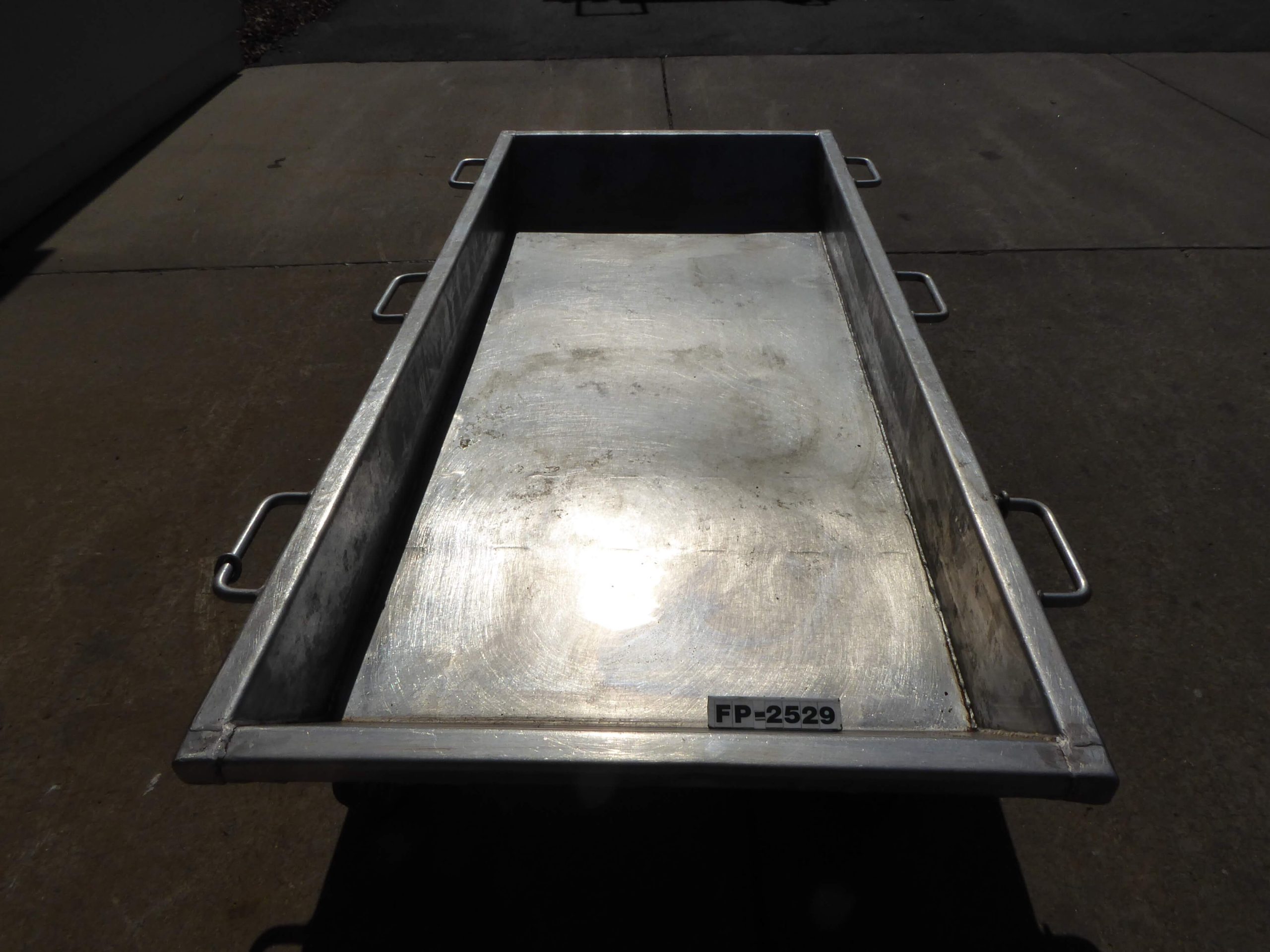 7.5 Cu' 316 Stainless Steel Sludge Hopper FP2529 - Lanco Corporation ...
