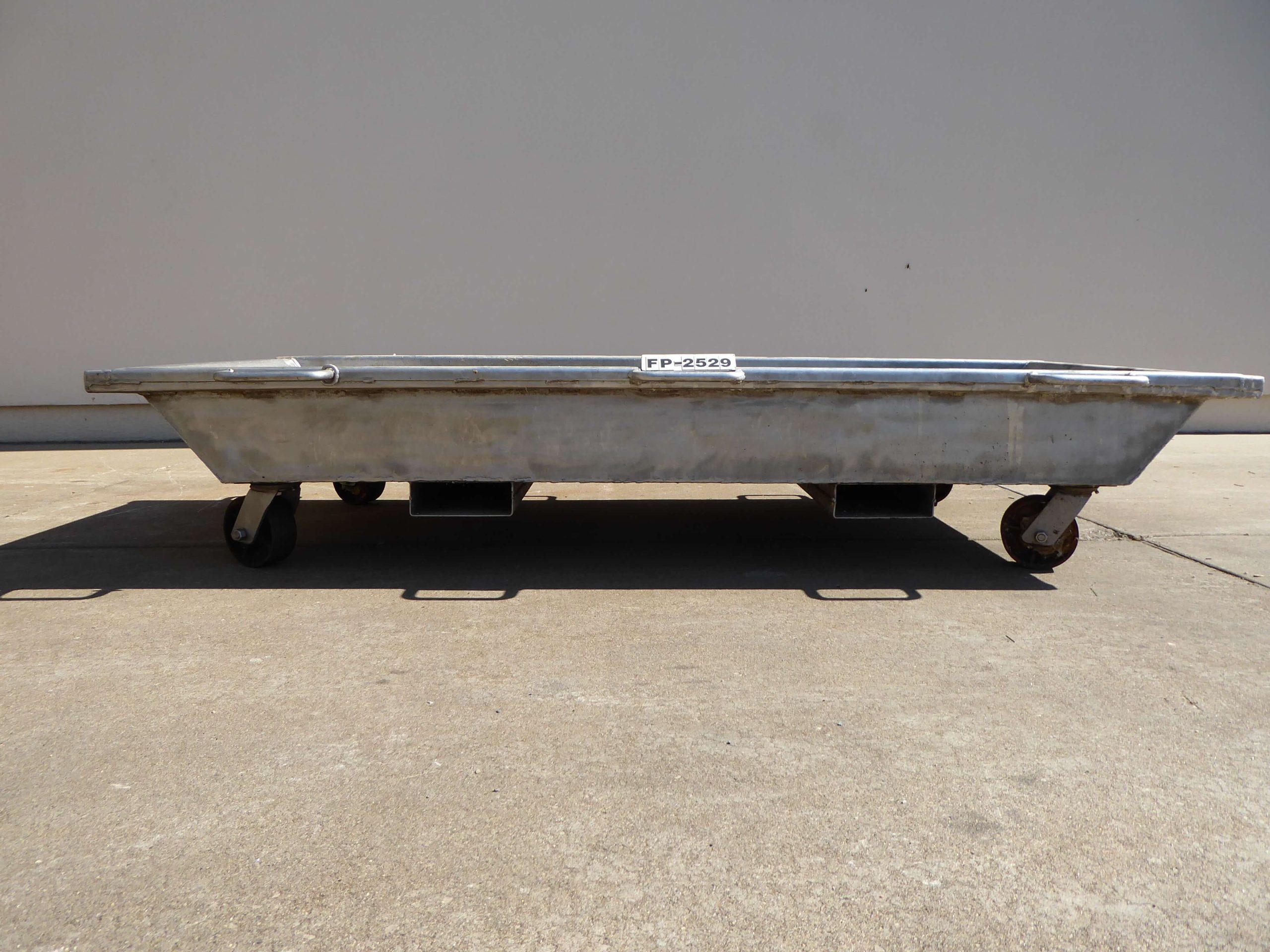 7.5 Cu' 316 Stainless Steel Sludge Hopper FP2529 - Lanco Corporation ...