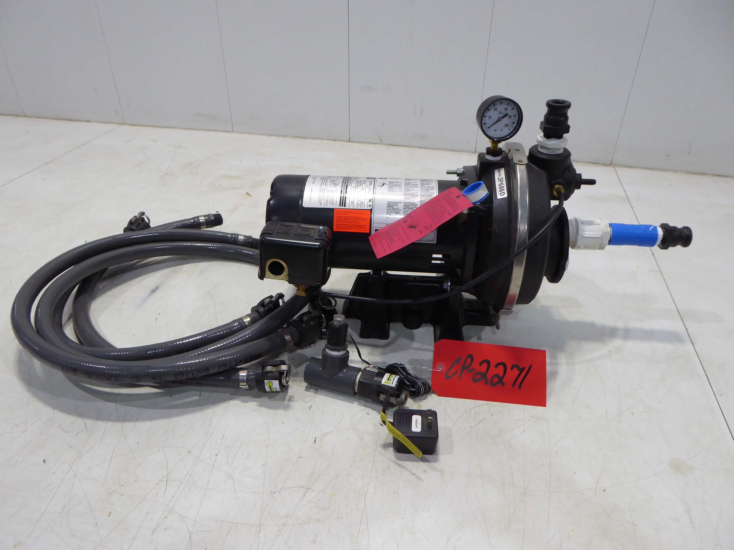 Teel 1 HP 1.25" Inlet 1" Outlet Centrifugal Pump CP2271 - Lanco ...