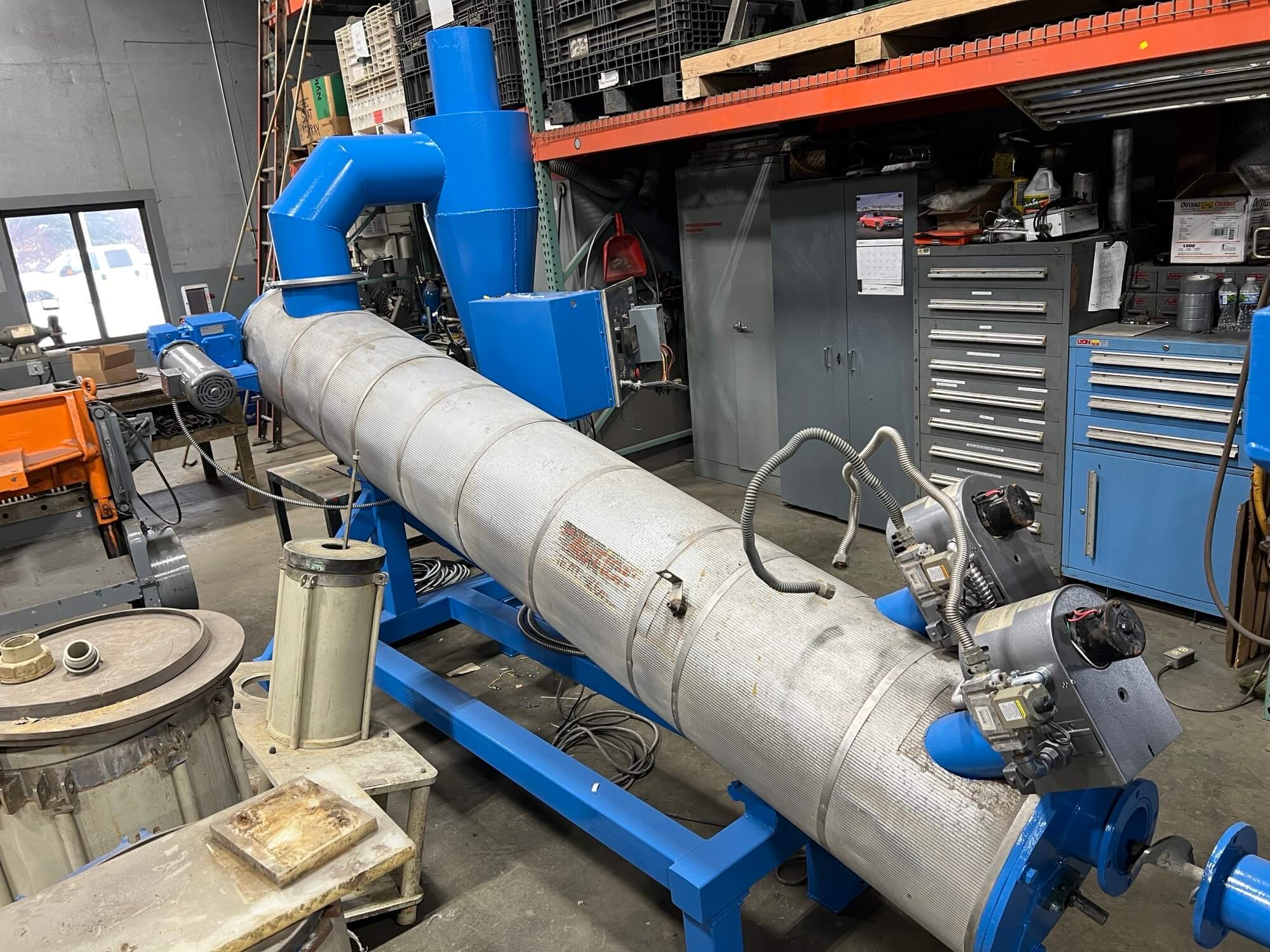 Fenton Sludgemaster Continuous Screw Gas Sludge Dryer SL2269 | Ronatec