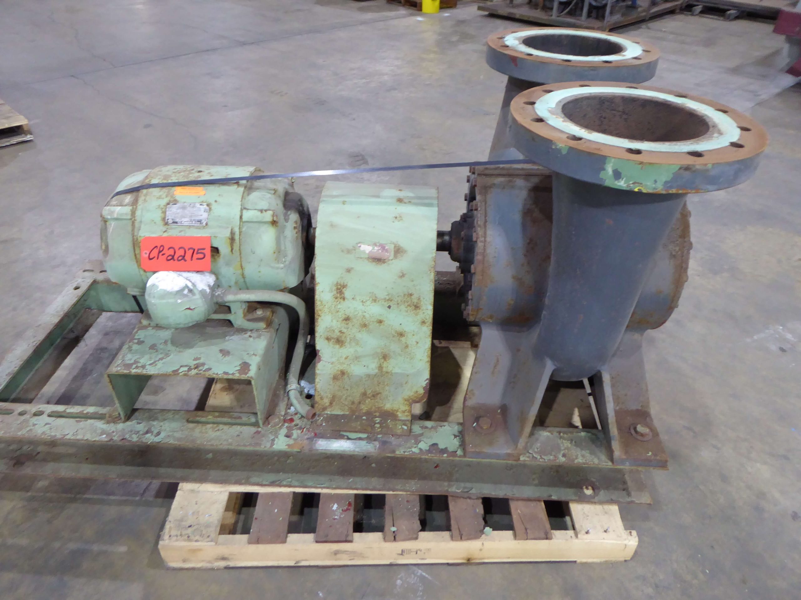 Bell & Gossett 20 HP 10" Inlet 10" Outlet Centrifugal Pump CP2275 ...