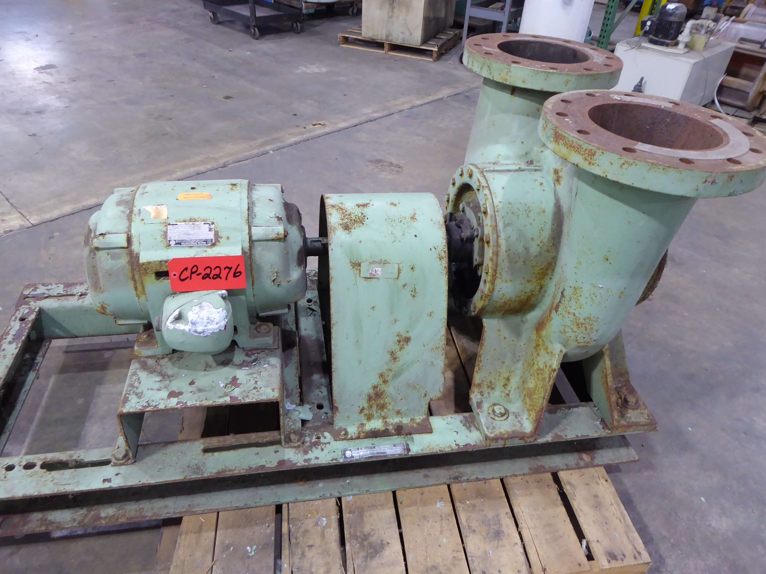 Bell & Gossett 20 HP 10" Inlet 10" Outlet Centrifugal Pump CP2276 ...