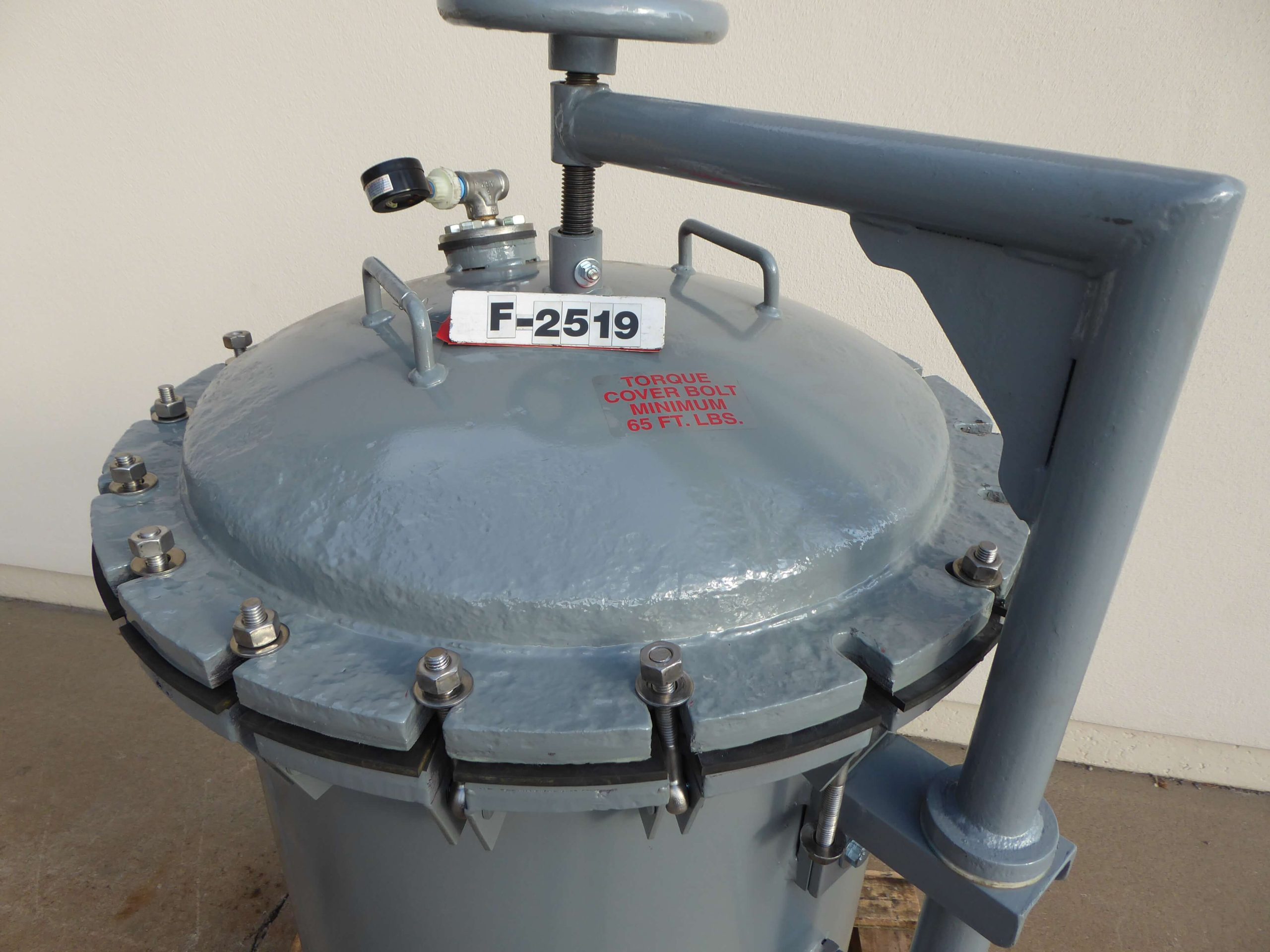 Slim Line 6500 GPH Horizontal Disc Filter F2519 - Lanco Corporation ...