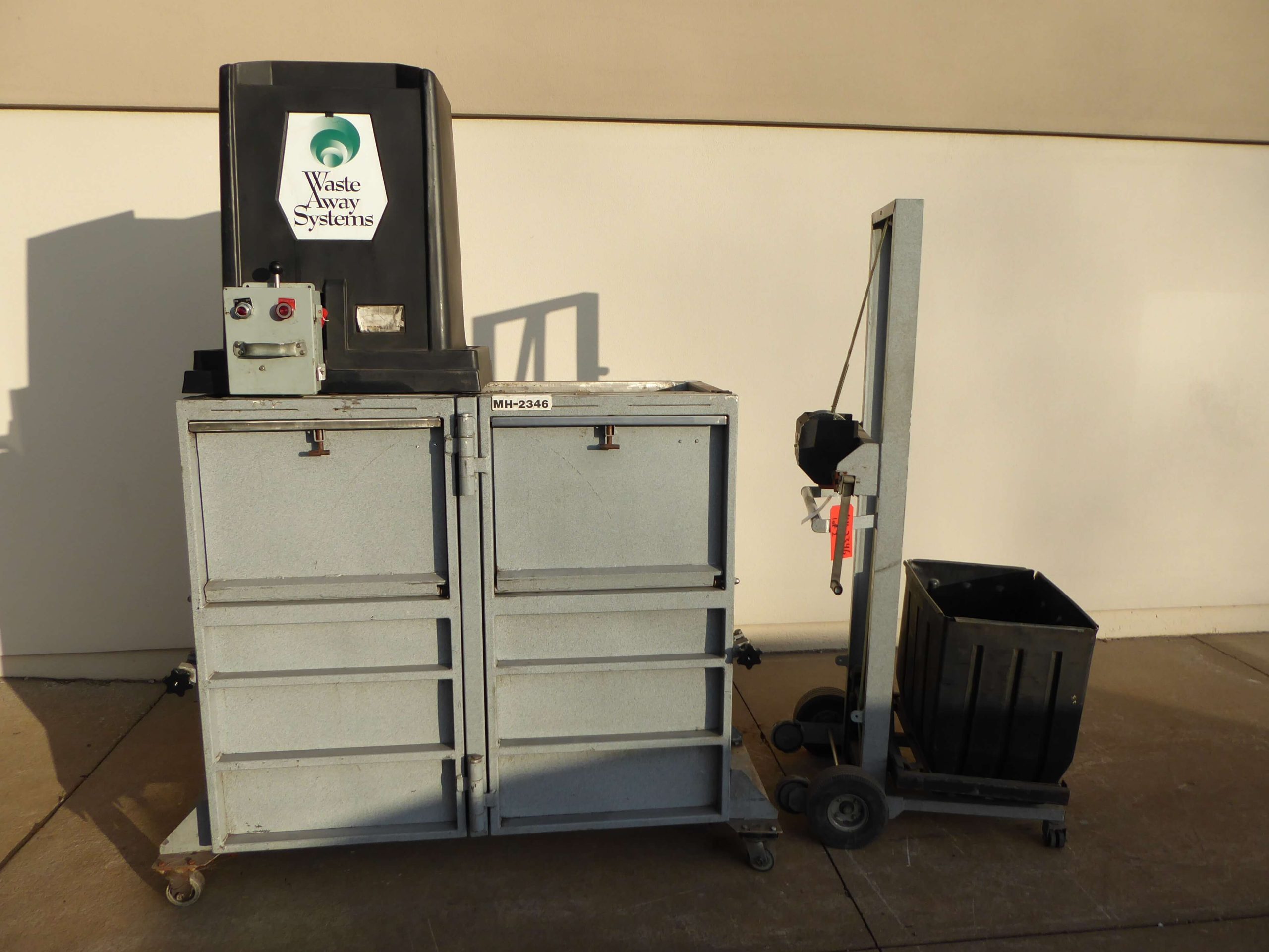 Waste Away System 150 lb Capacity Model 2205 Vertical Baler MH2346 ...