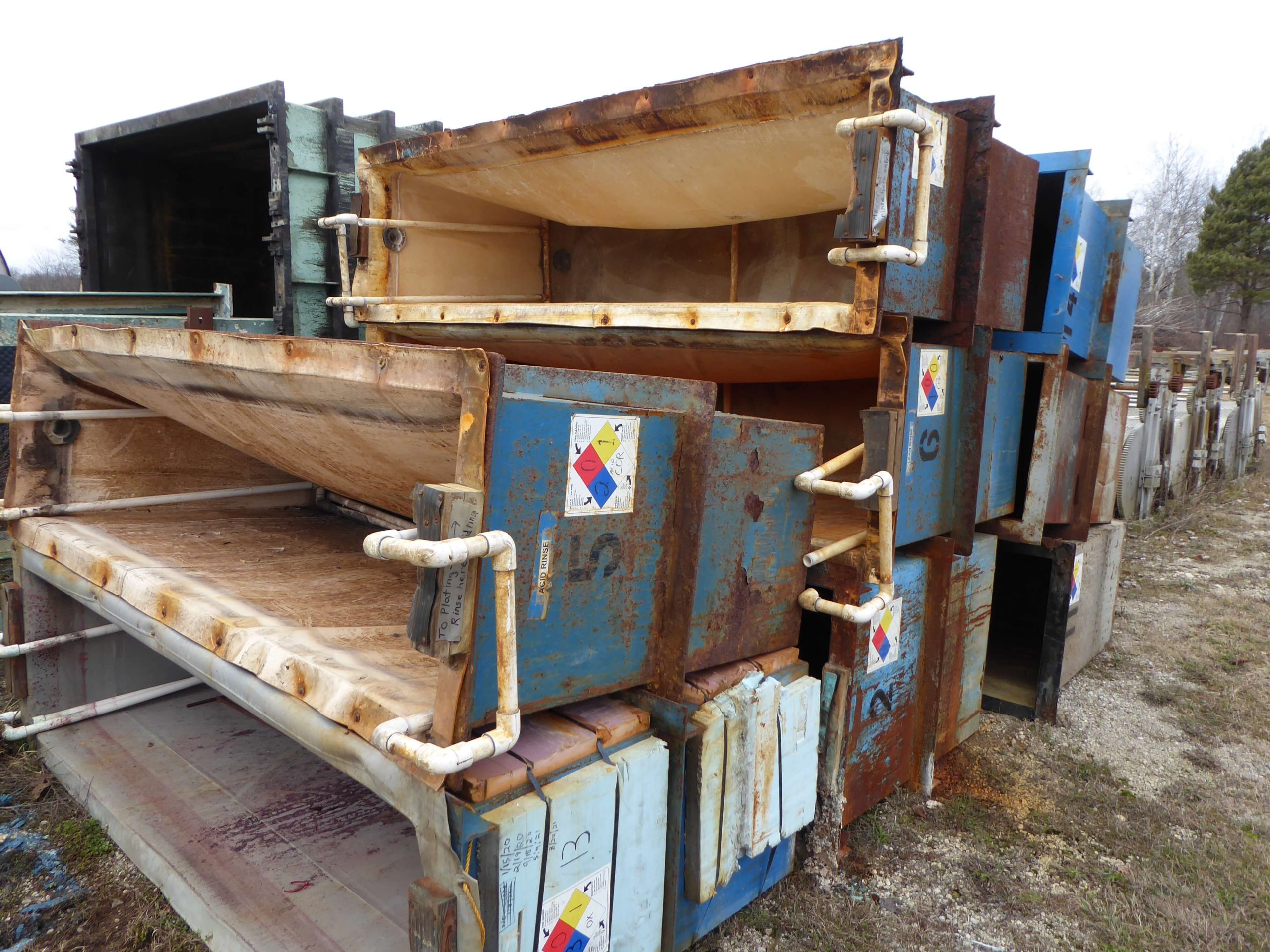 9 Station Manual Rack Line PL2205