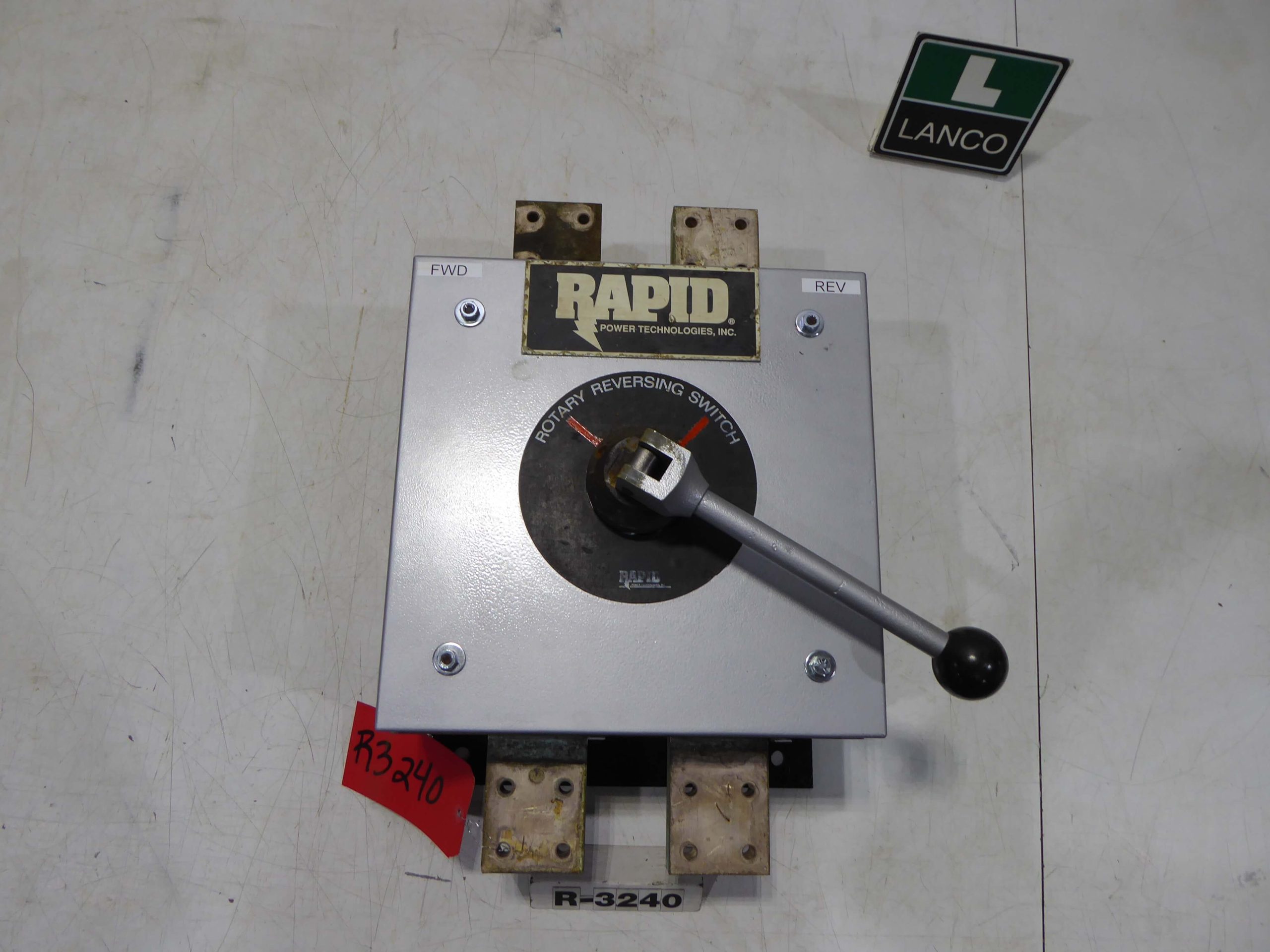 5000 Amp Rapid Manual Reversing Switch R3240 - Lanco Corporation | Used ...