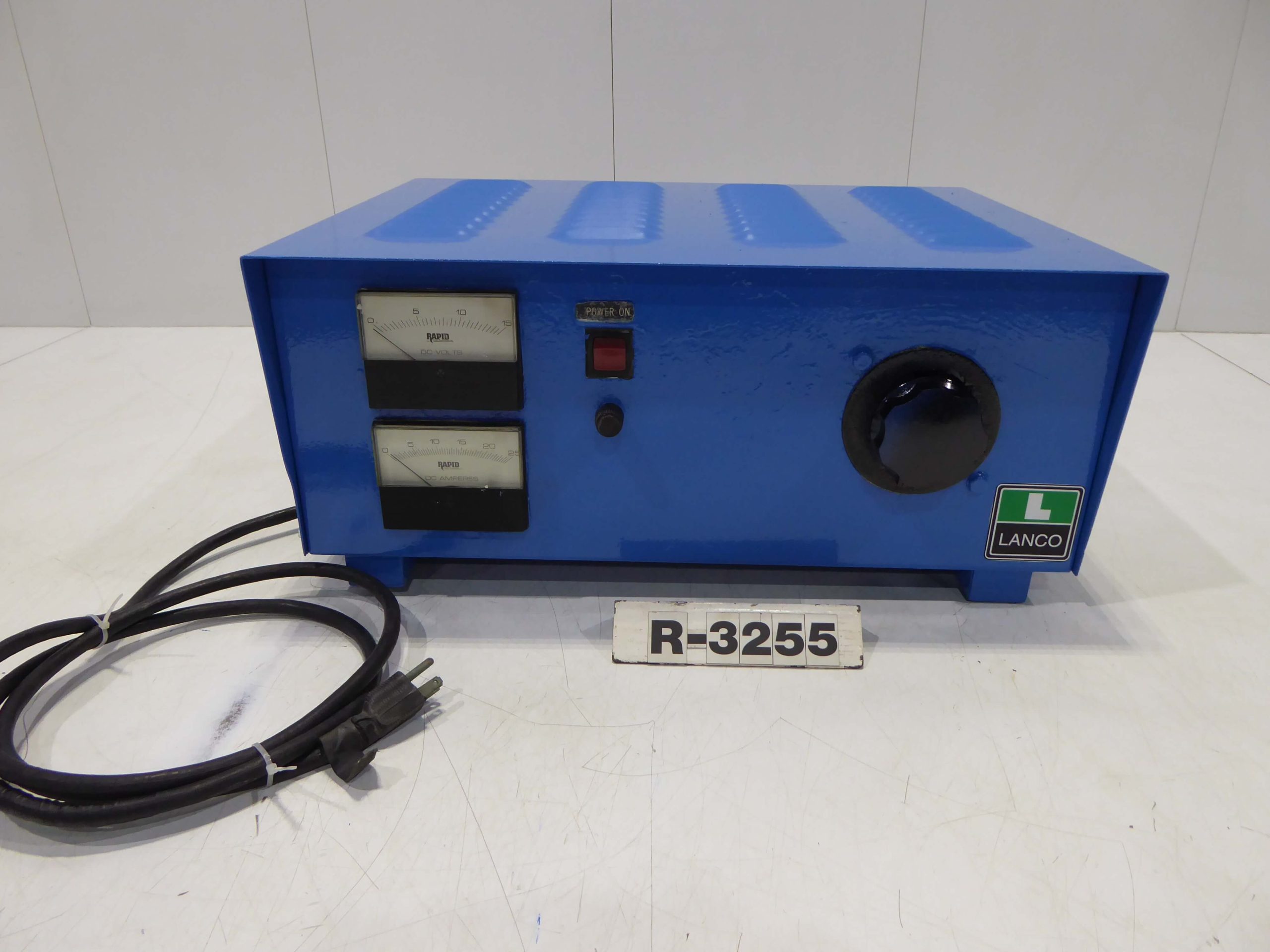 25 Amp Rapid 12 Volt Rectifier R3255 - Lanco Corporation | Used ...