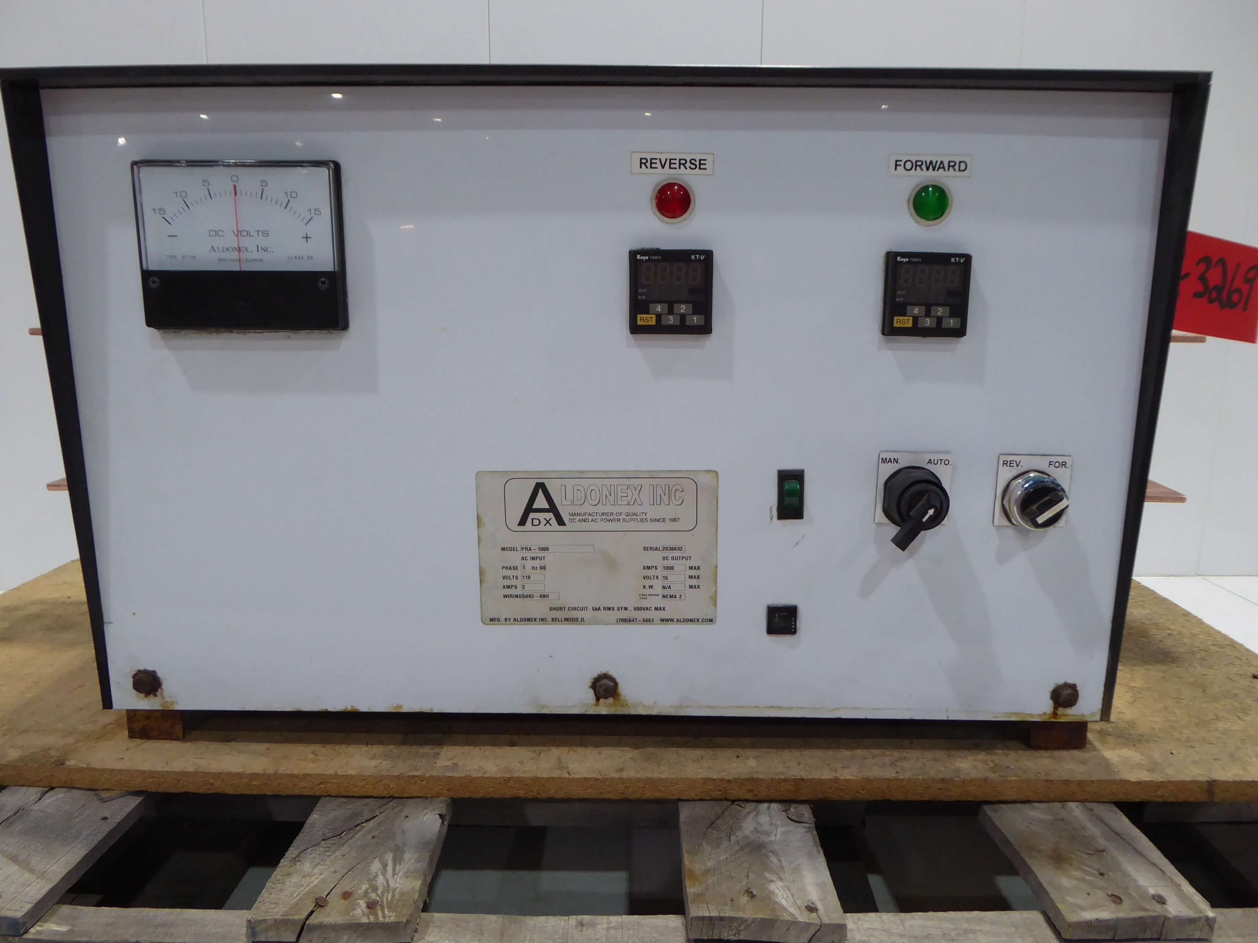 1000 Amp Aldonex 0-15 Volt Reversing Switch R3269 - Lanco Corporation ...