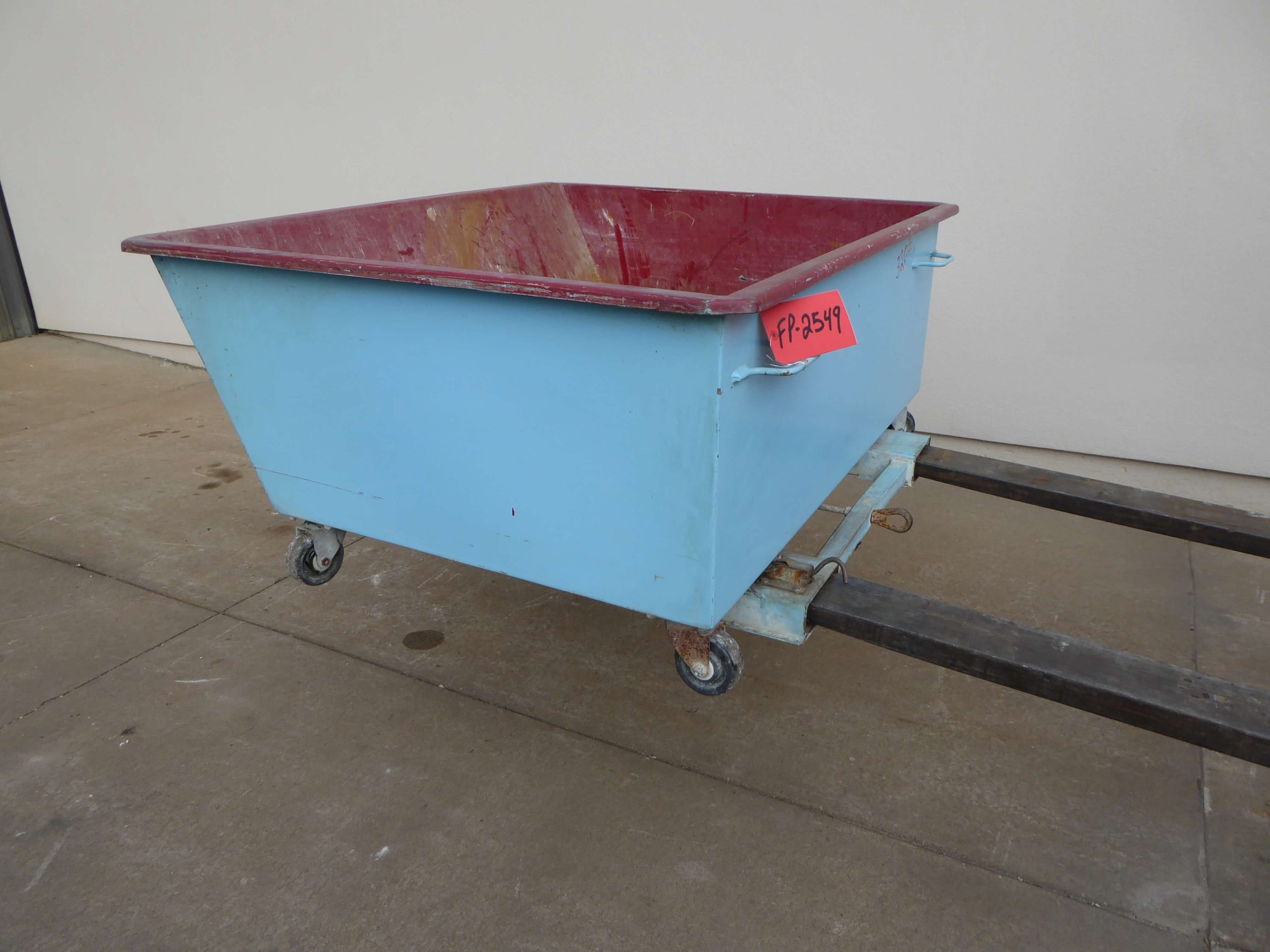 10 Cu' Filter Press Dumping Sludge Hopper FP2549 - Lanco Corporation ...