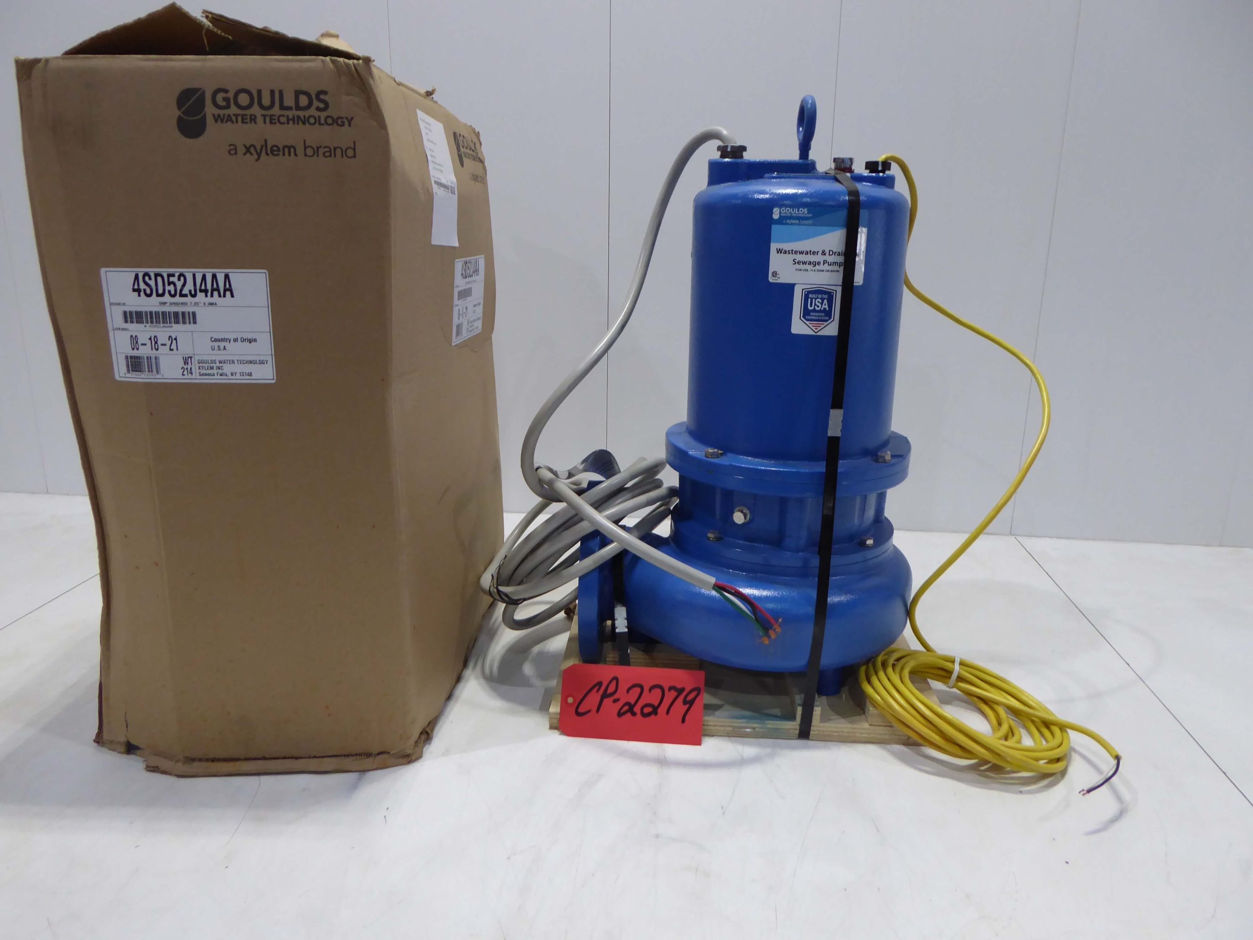 Goulds 5 HP 4" Inlet 4" Outlet Centrifugal Pump CP2279 - Lanco ...