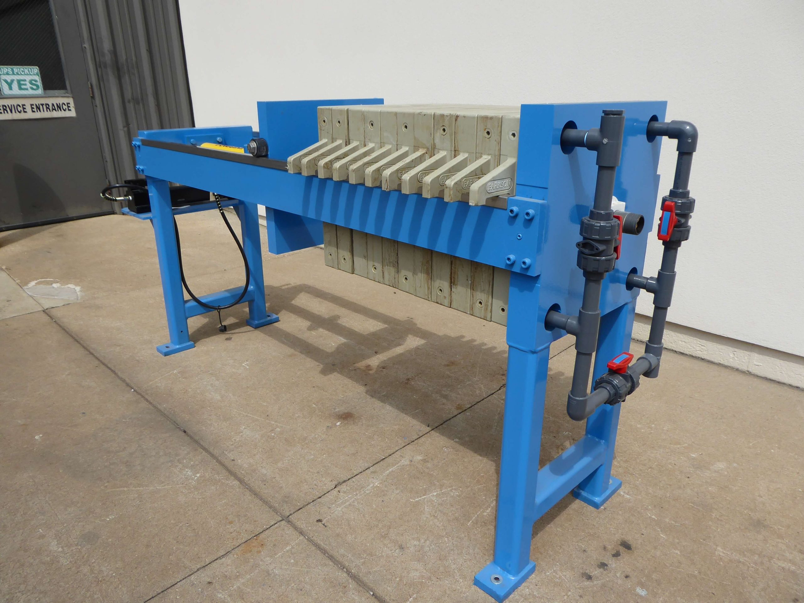 Parkson 3 Expandable to 5 Cu' Manual Filter Press FP2551 - Lanco ...