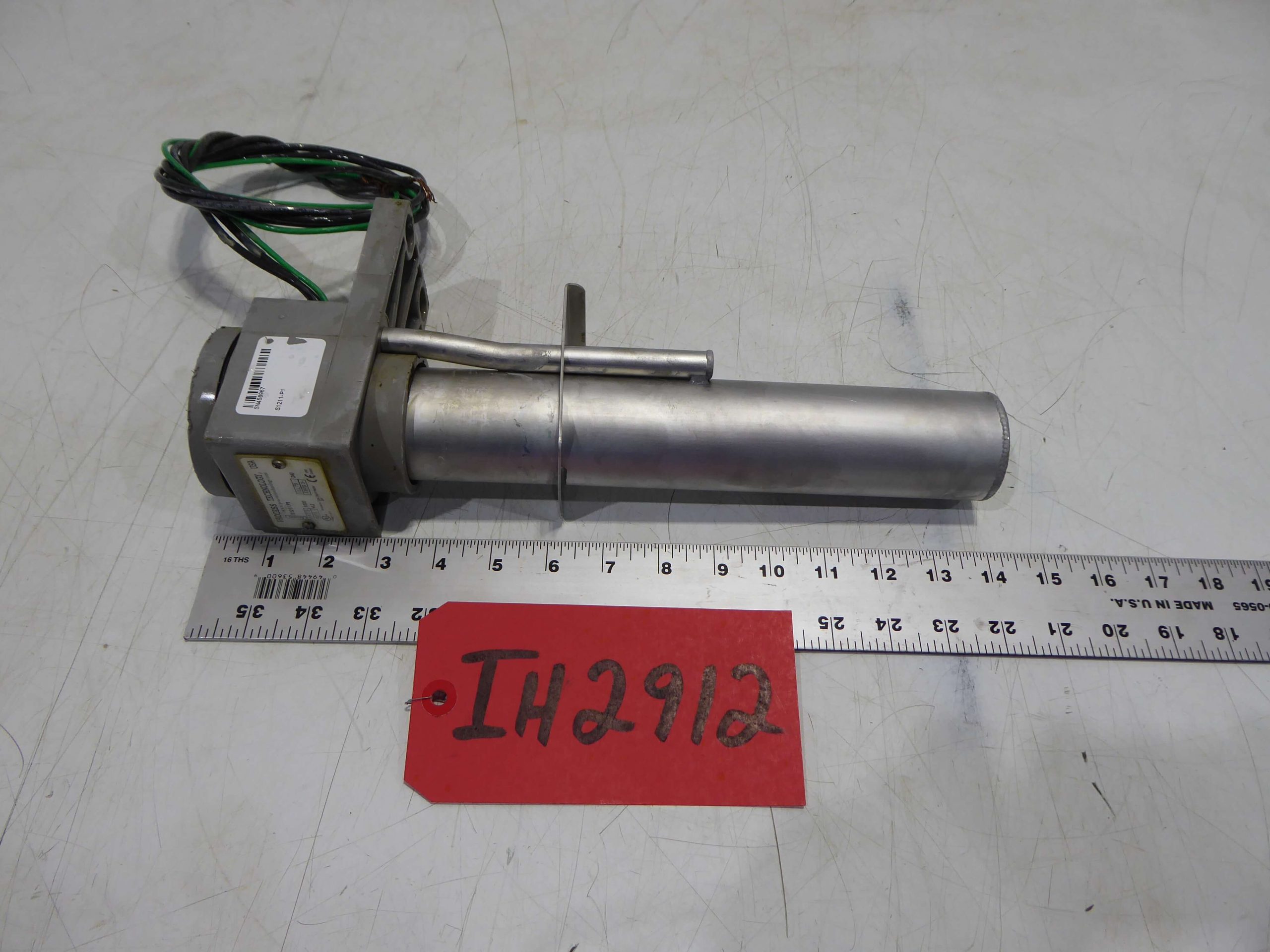 Process Technology 14"L 316 Stainless Steel Immersion Heater IH2912 ...