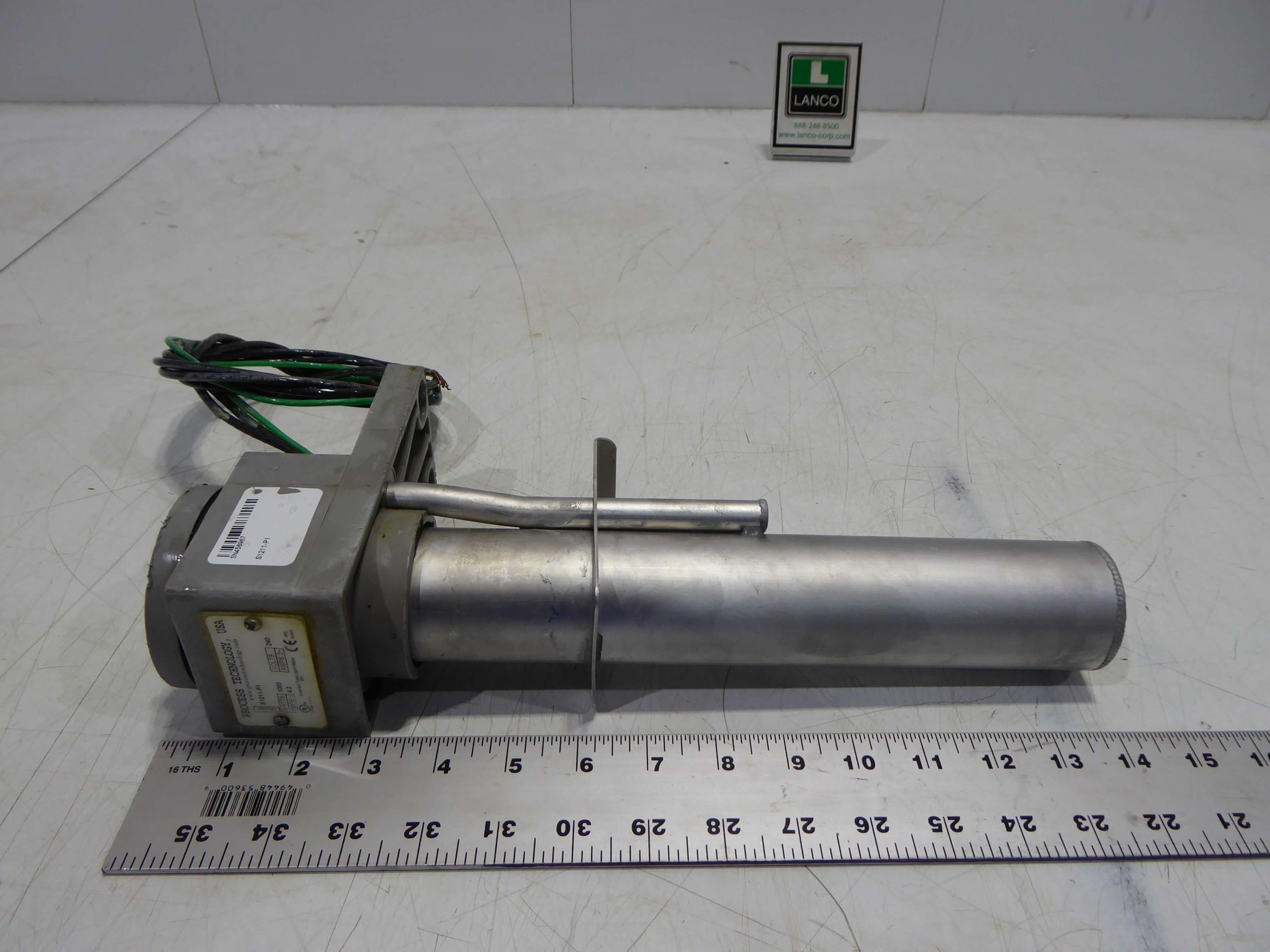 Process Technology 14"L 316 Stainless Steel Immersion Heater IH2912 ...