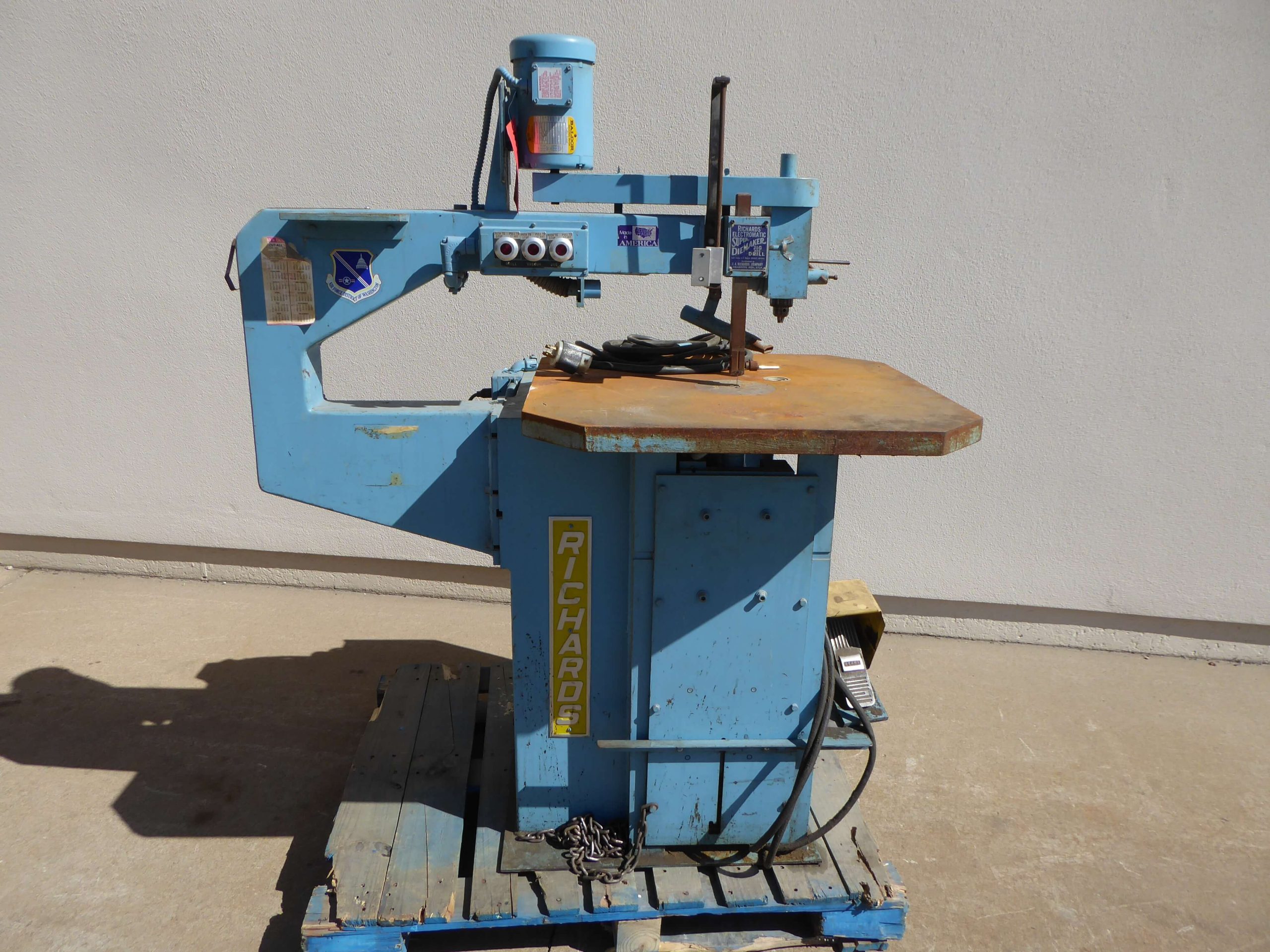 Richard's Electromatic Super Diemaker Jig & Drill M3949 - Lanco Corporation | Used Industrial ...
