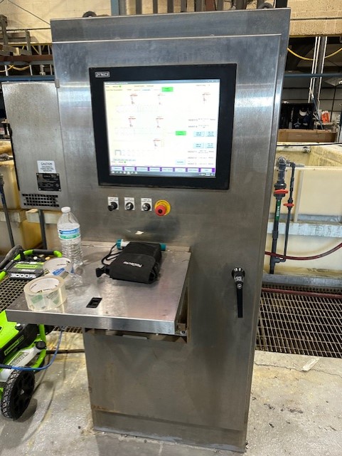 Walgren 16 Station Automatic Hoist Rack Anodize Plating Line PL2195 ...