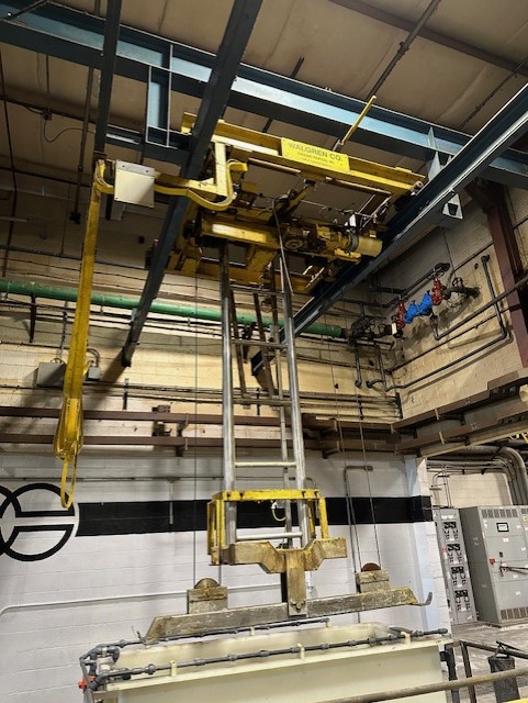 Walgren 16 Station Automatic Hoist Rack Anodize Plating Line PL2195 ...