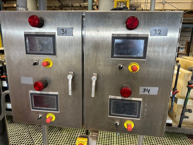 Walgren 16 Station Automatic Hoist Rack Anodize Plating Line PL2195 ...