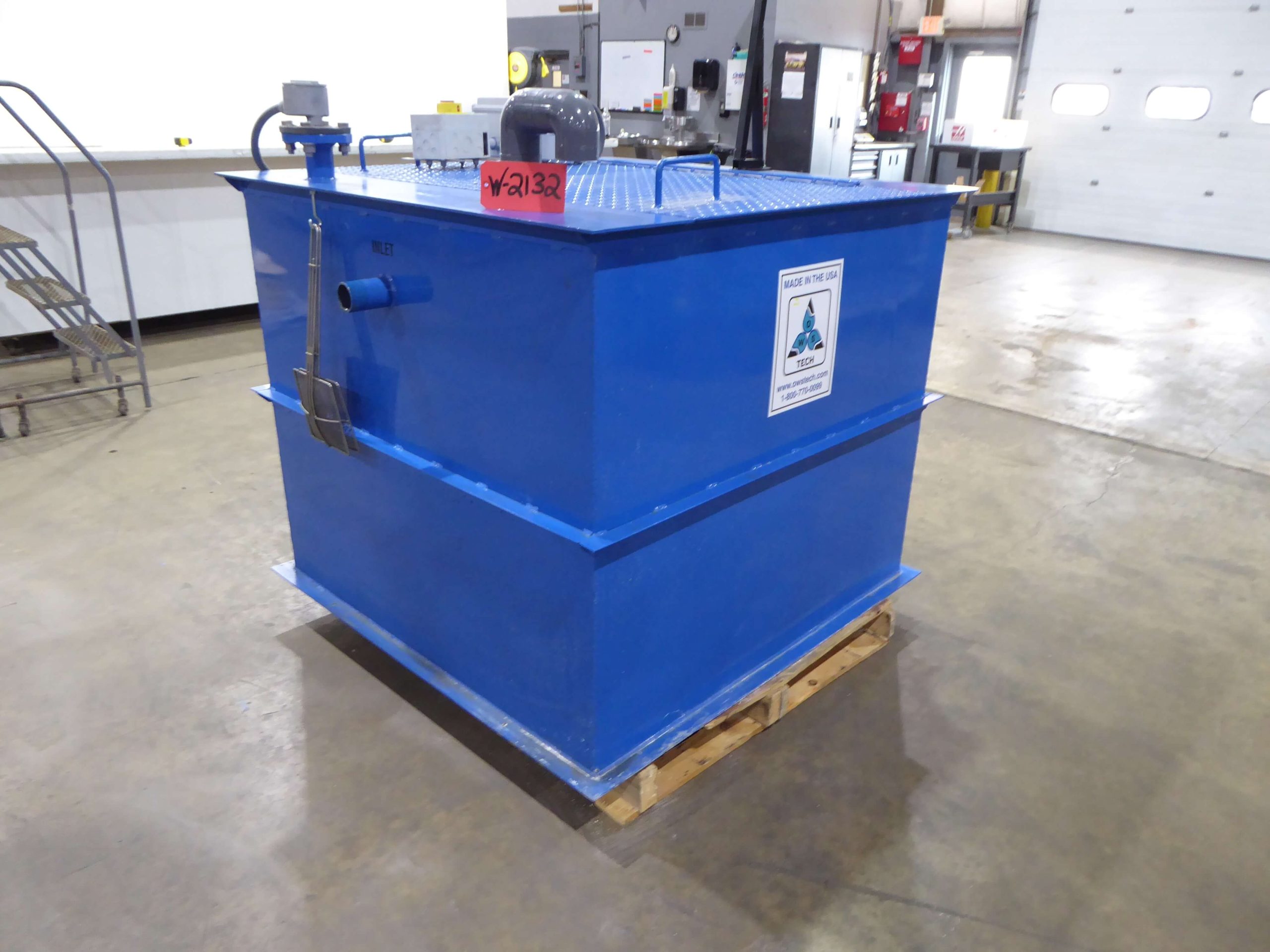 OWS Tech Model SA-LF-SS-20 0-20 GPM Oil Water Separator W2132