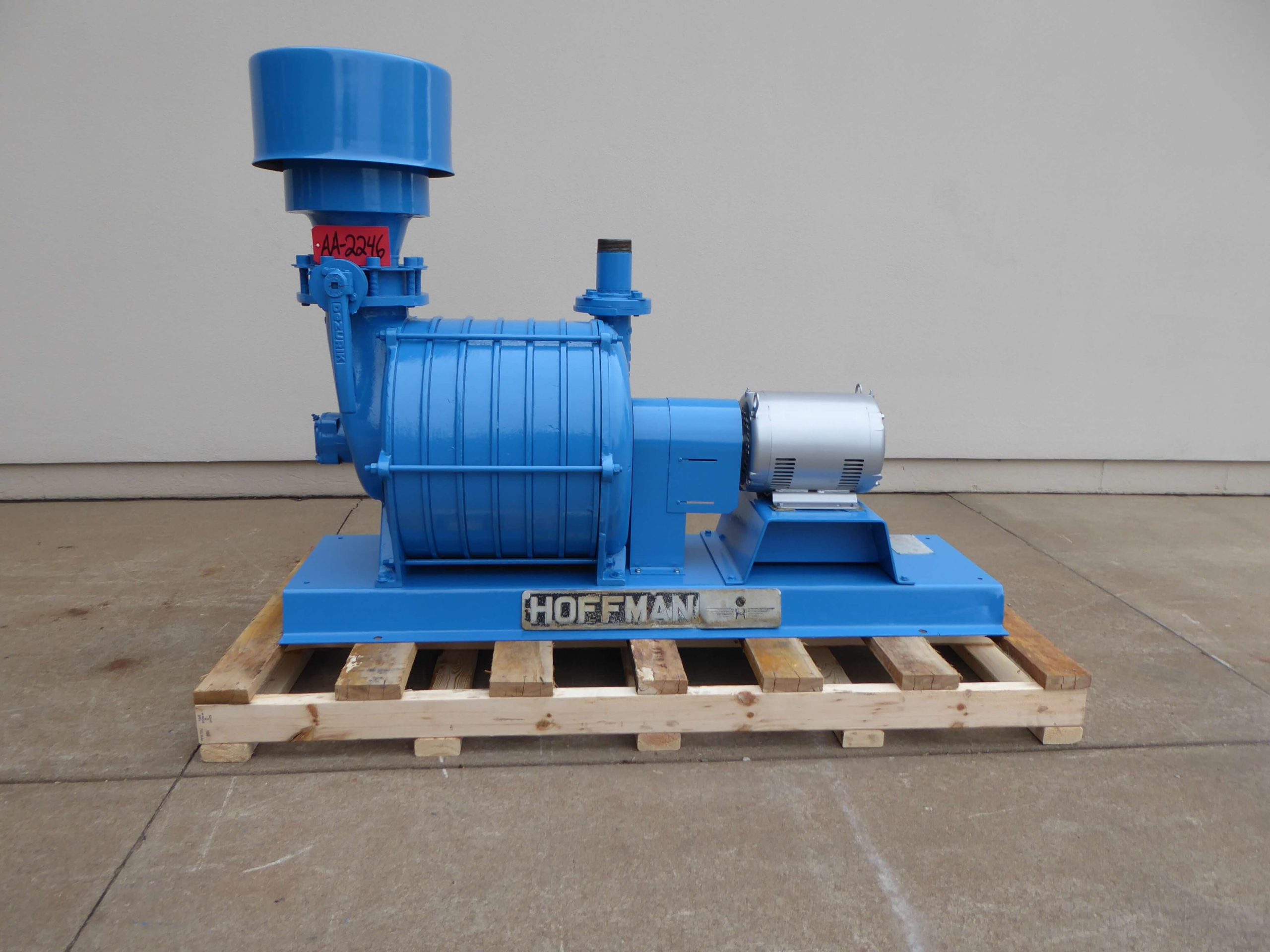 Hoffman 7.5 HP Steel Agitation Blower AA2246 - Lanco Corporation | Used ...