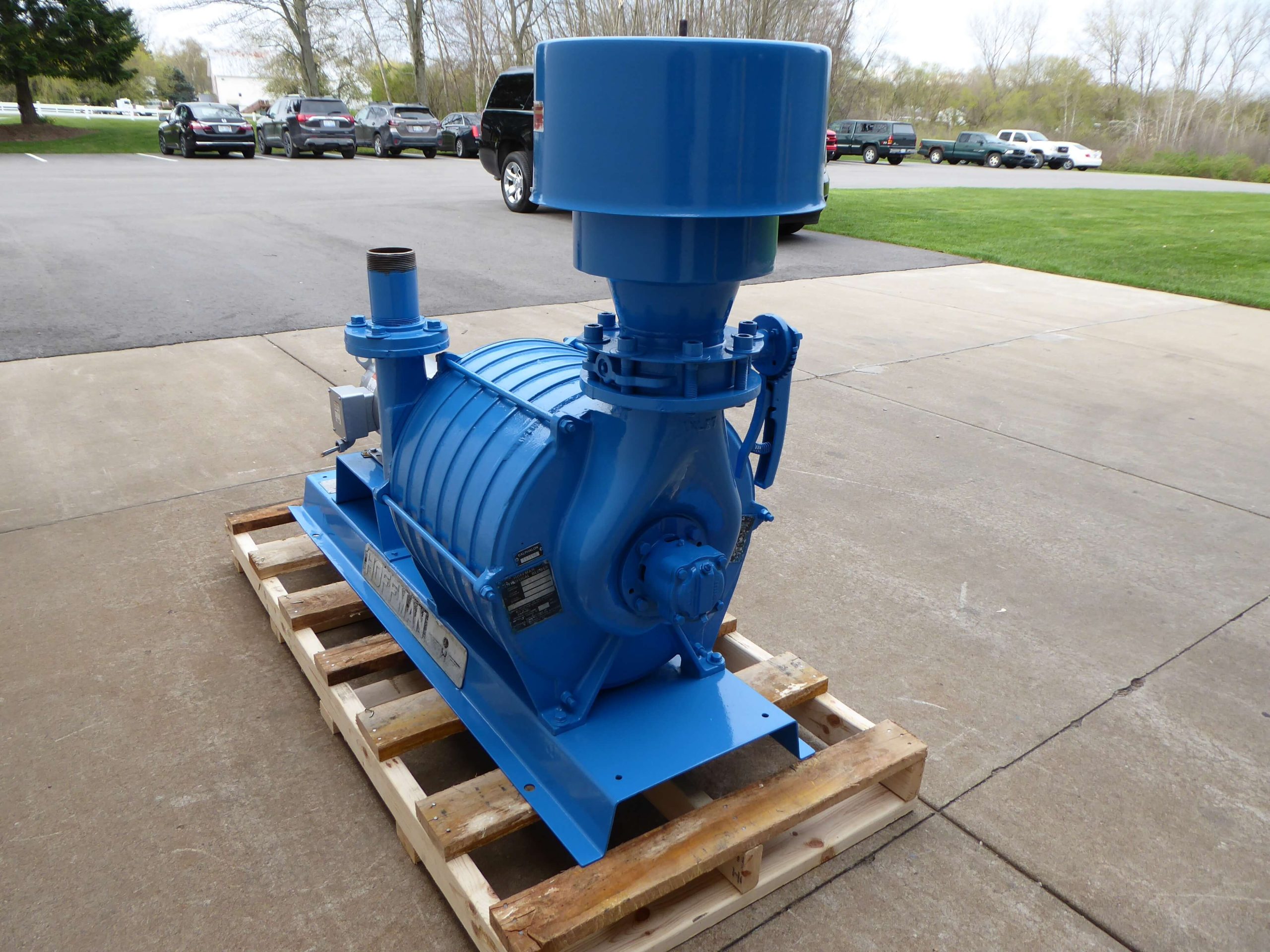 Hoffman 7.5 HP Steel Agitation Blower AA2246 - Lanco Corporation | Used ...