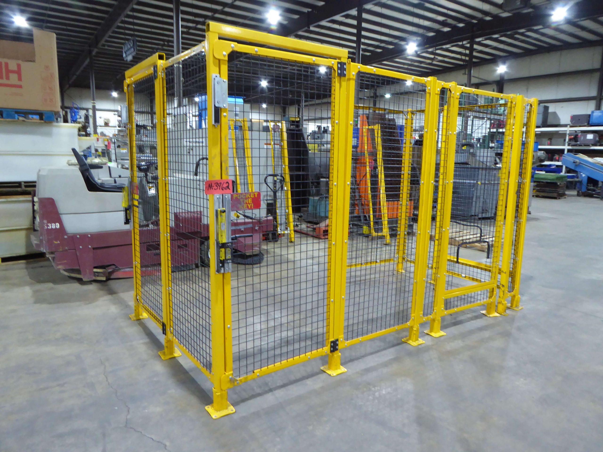 AGS Wire Machine Guards M3962 - Lanco Corporation | Used Industrial ...