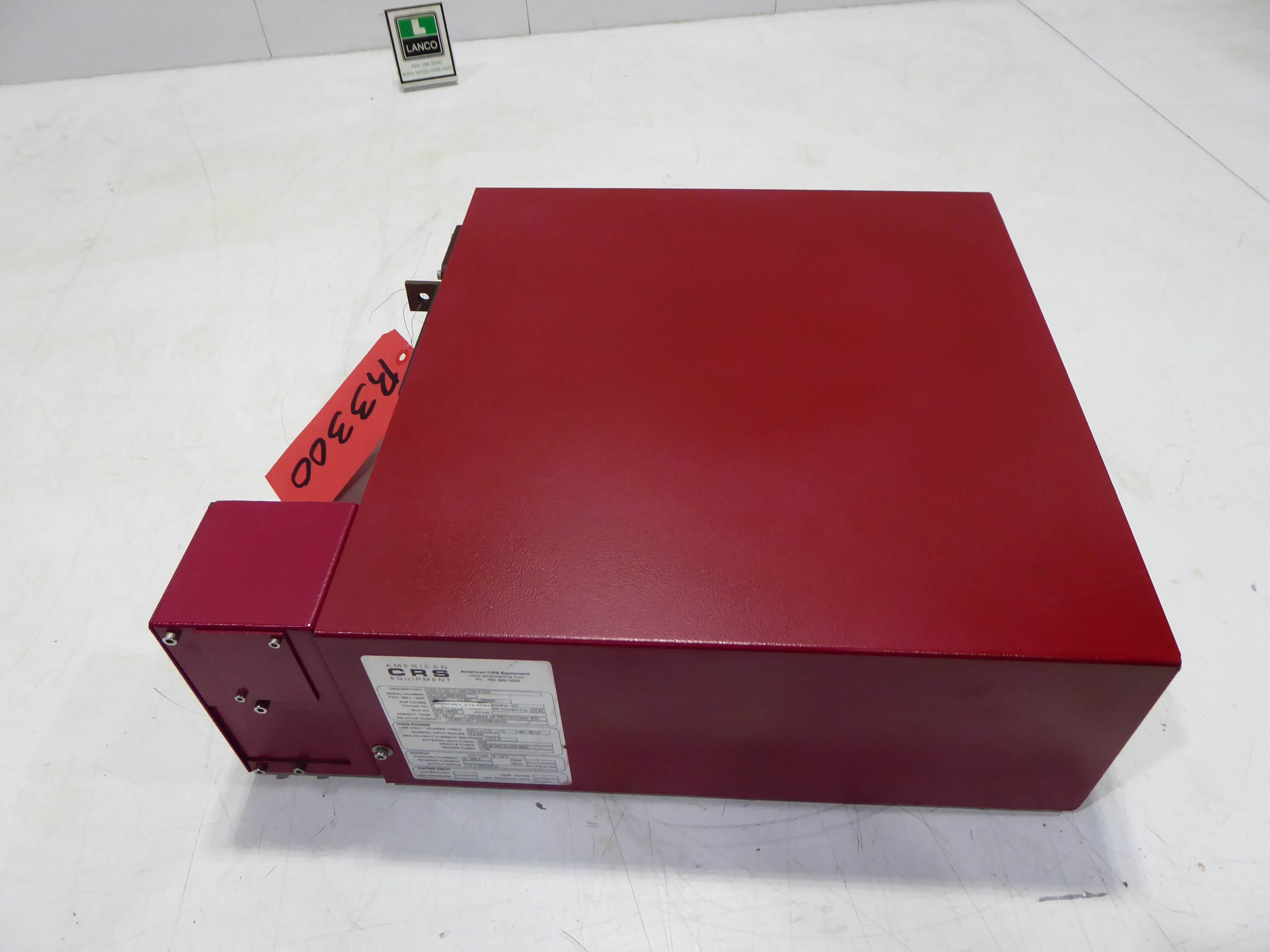 300 Amp American CRS 0-12 Volt Rectifier R3300 - Lanco Corporation ...
