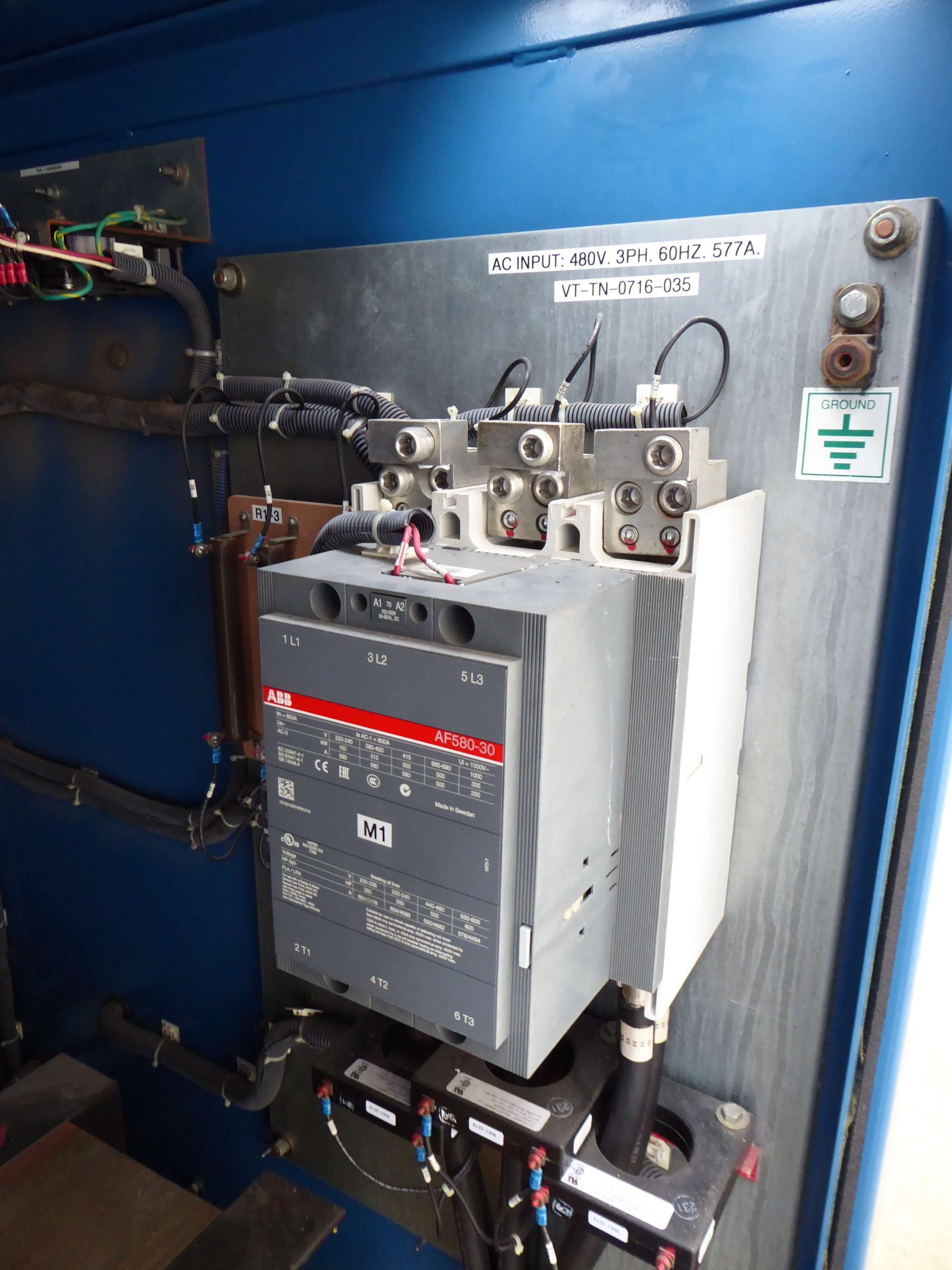 4000 Amp Dynapower 100 Volt Rectifier R3310