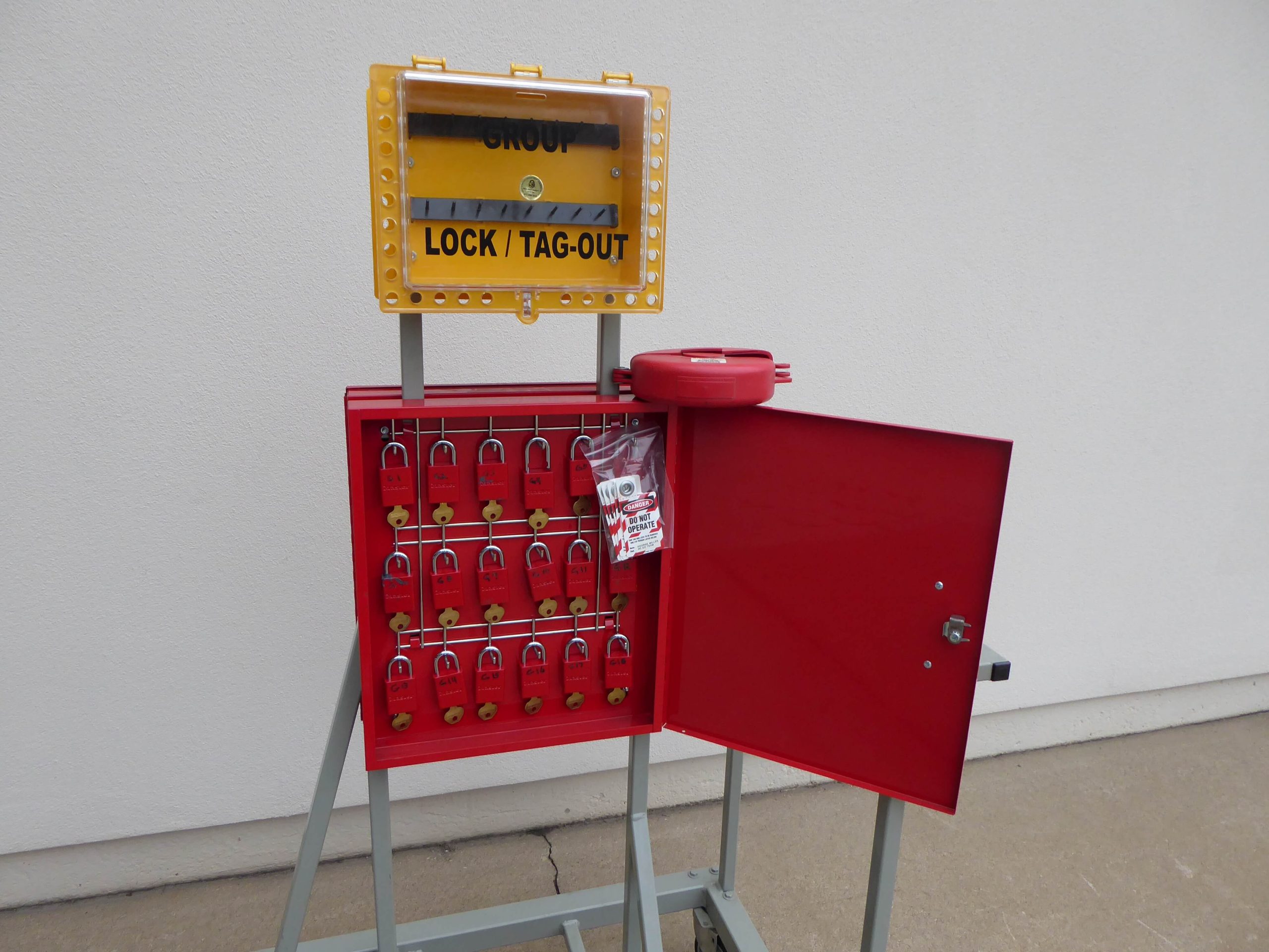 Brady Lockout Tagout Station SE2073