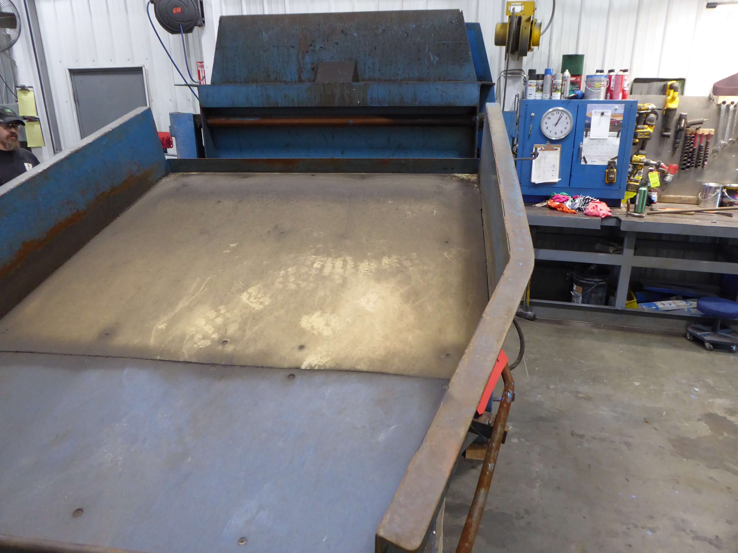 Tubar 2000 lb. Capacity Gaylord Box Dumper with Discharge Chute AH2474