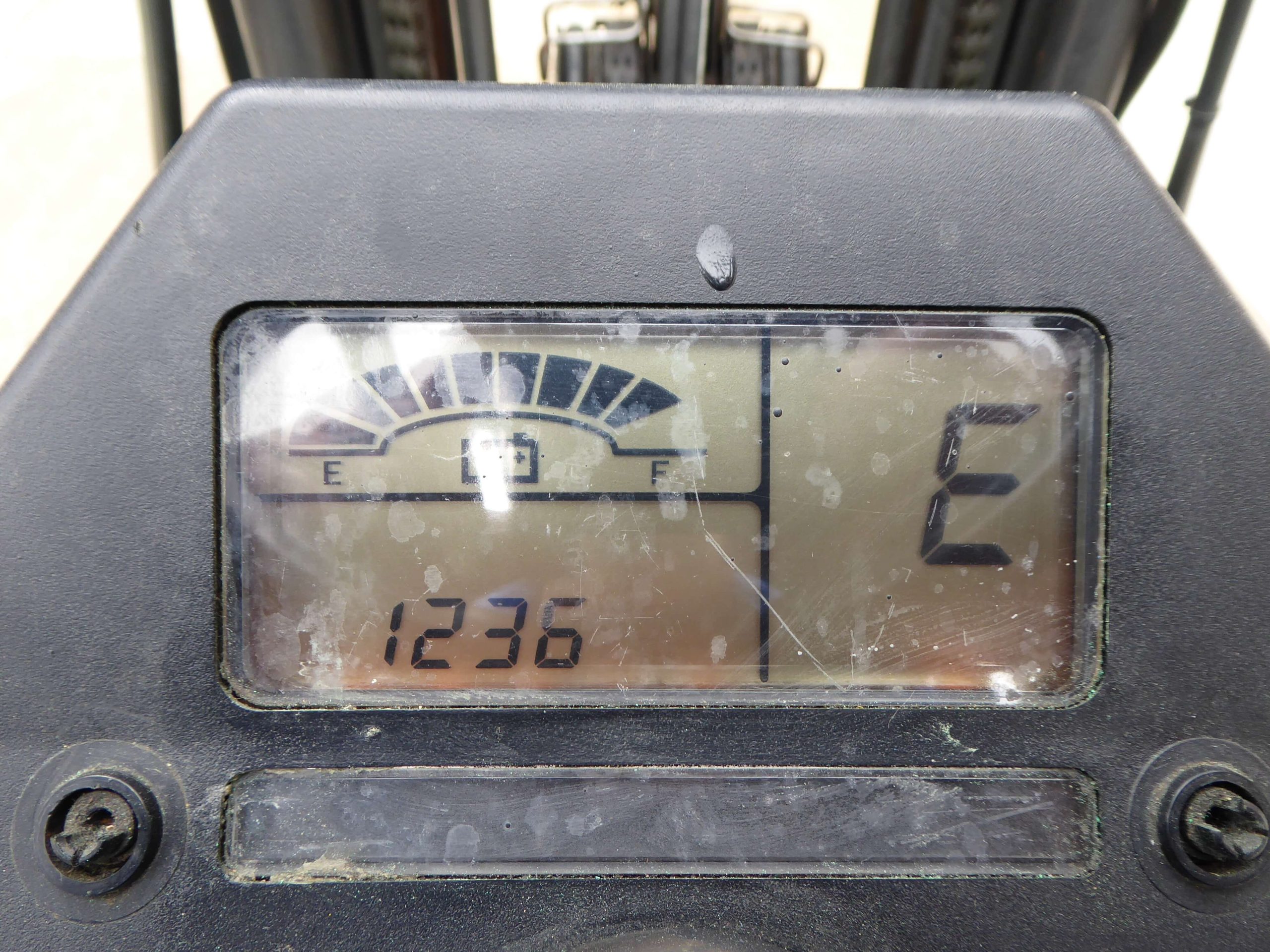 Mitsubishi 5,000 lbs Capacity Model FBC25N Electric Fork Lift FL2069 ...