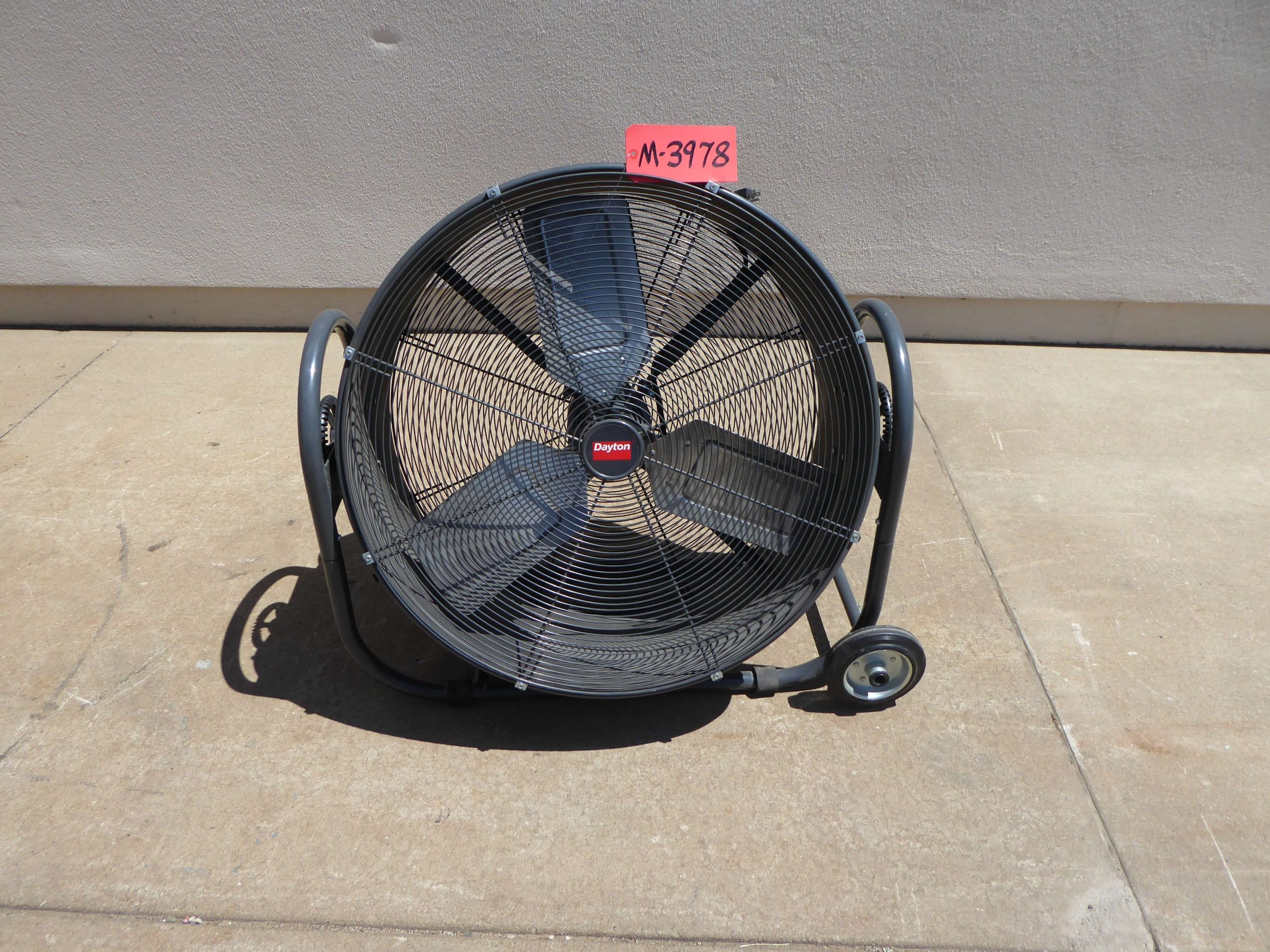Dayton Standard Duty Industrial Fan M3978 - Lanco Corporation | Used ...