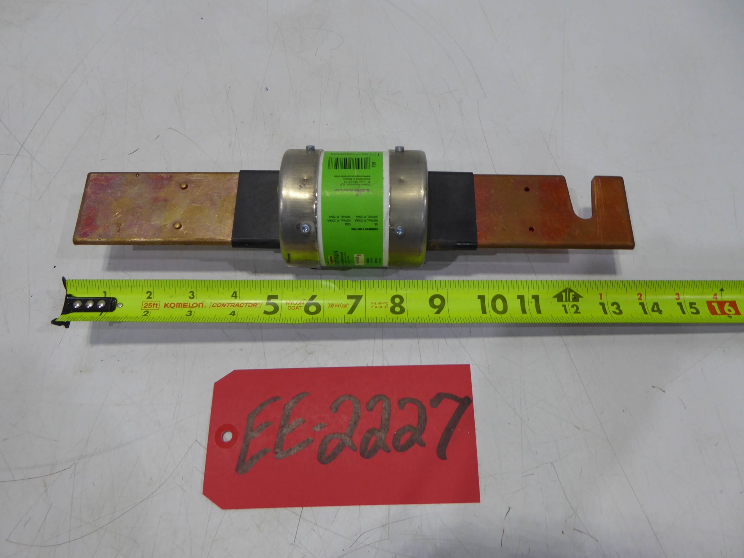 Bussman Fusetron FRS-R-600 Fuse EE2227