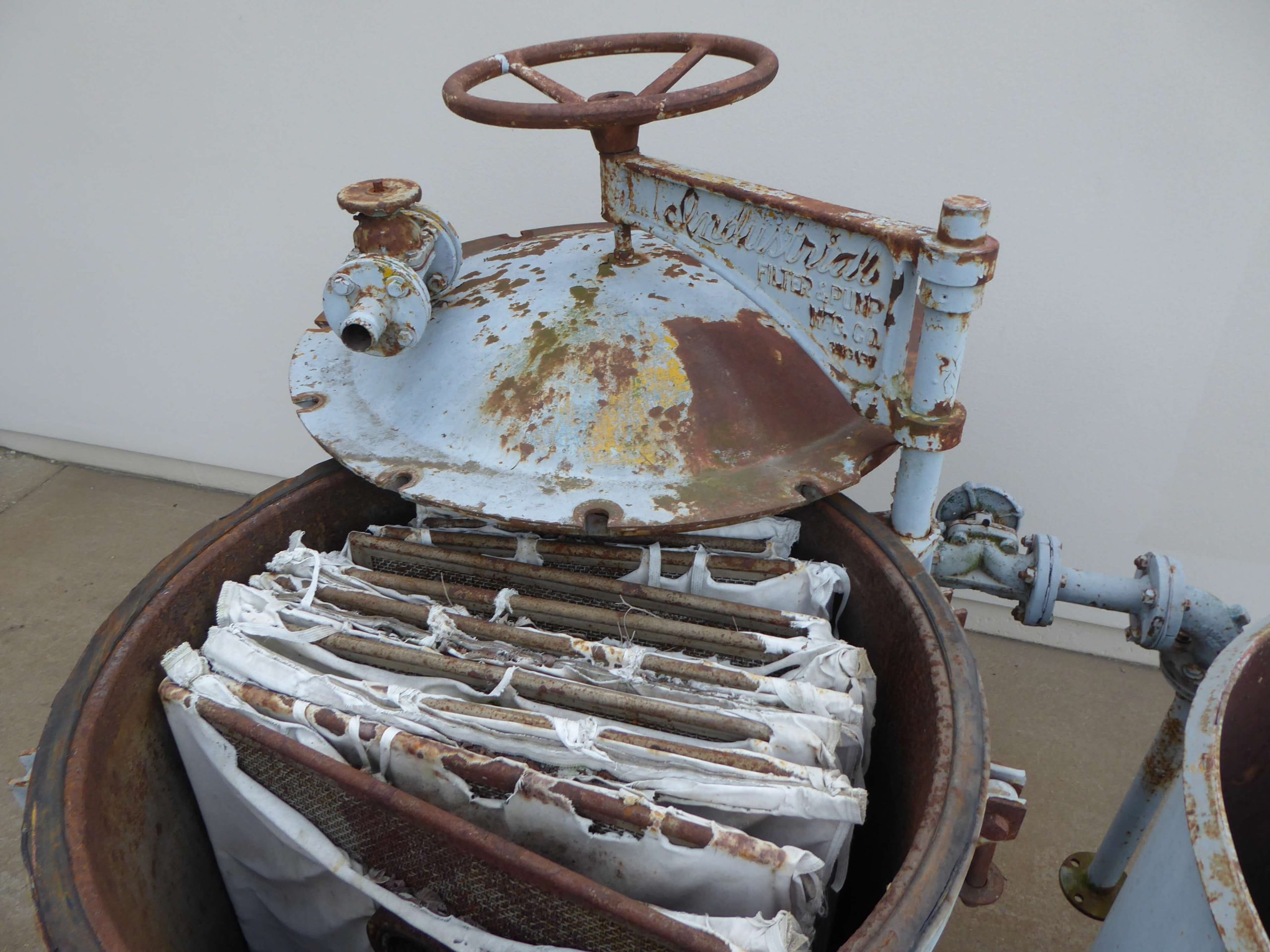 Industrial Filter Vertical Leaf Filter F2587 - Lanco Corporation | Used ...